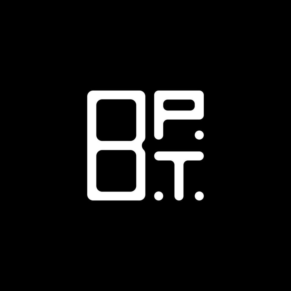 BPT letter logo creative design with vector graphic, BPT simple and modern logo. 23402720 Vector ...