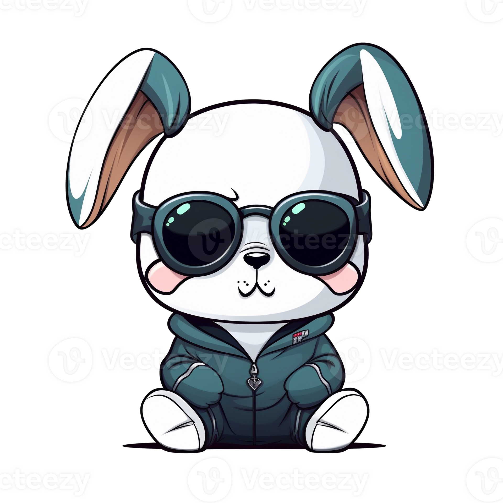 Illustration 2d Sticker Character Design Ai Generate 23403394 Png