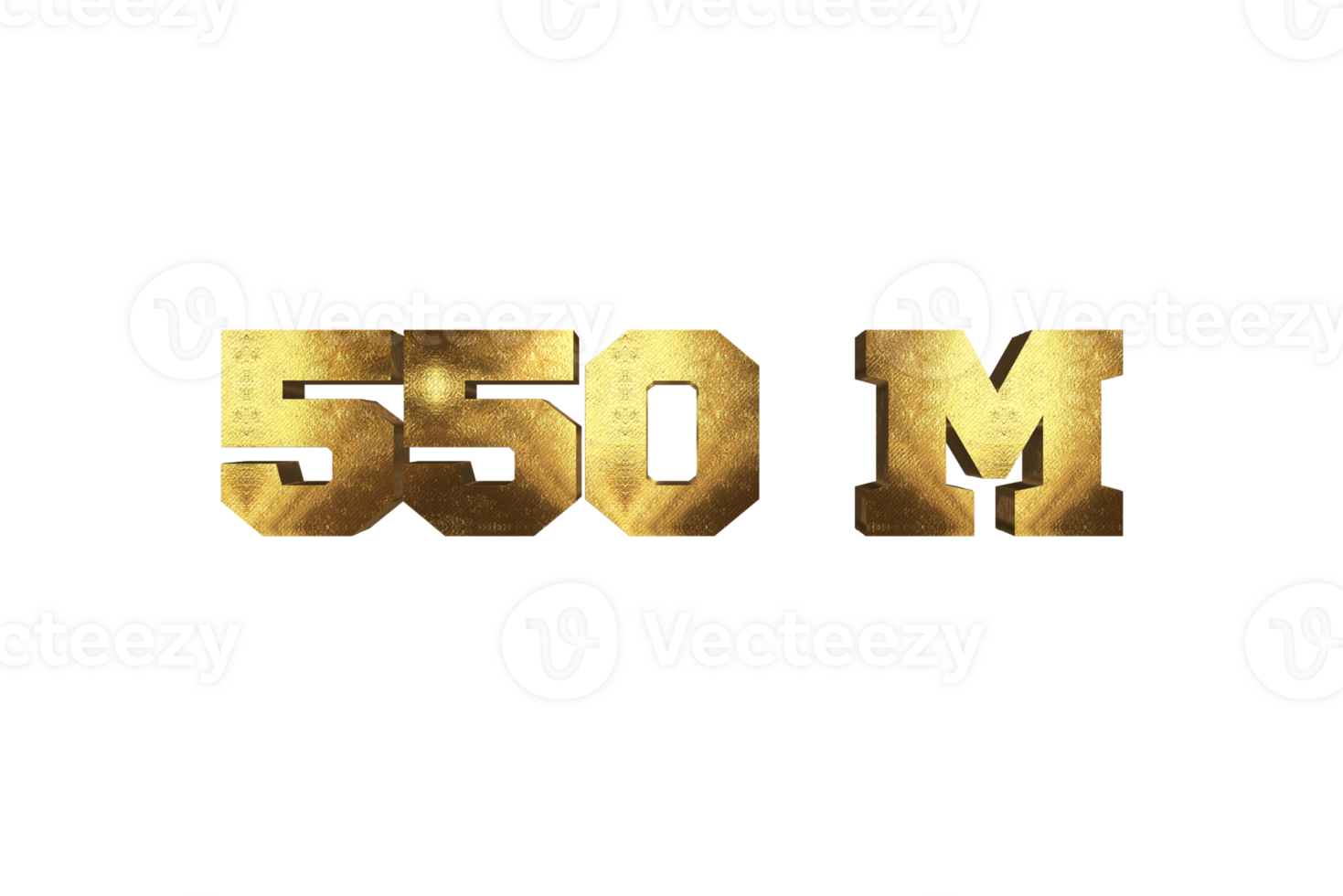550 Million Subscribers Celebration Greeting Number With Brass Design 550 Million Subscribers Celebration Greeting Number With Brass Design