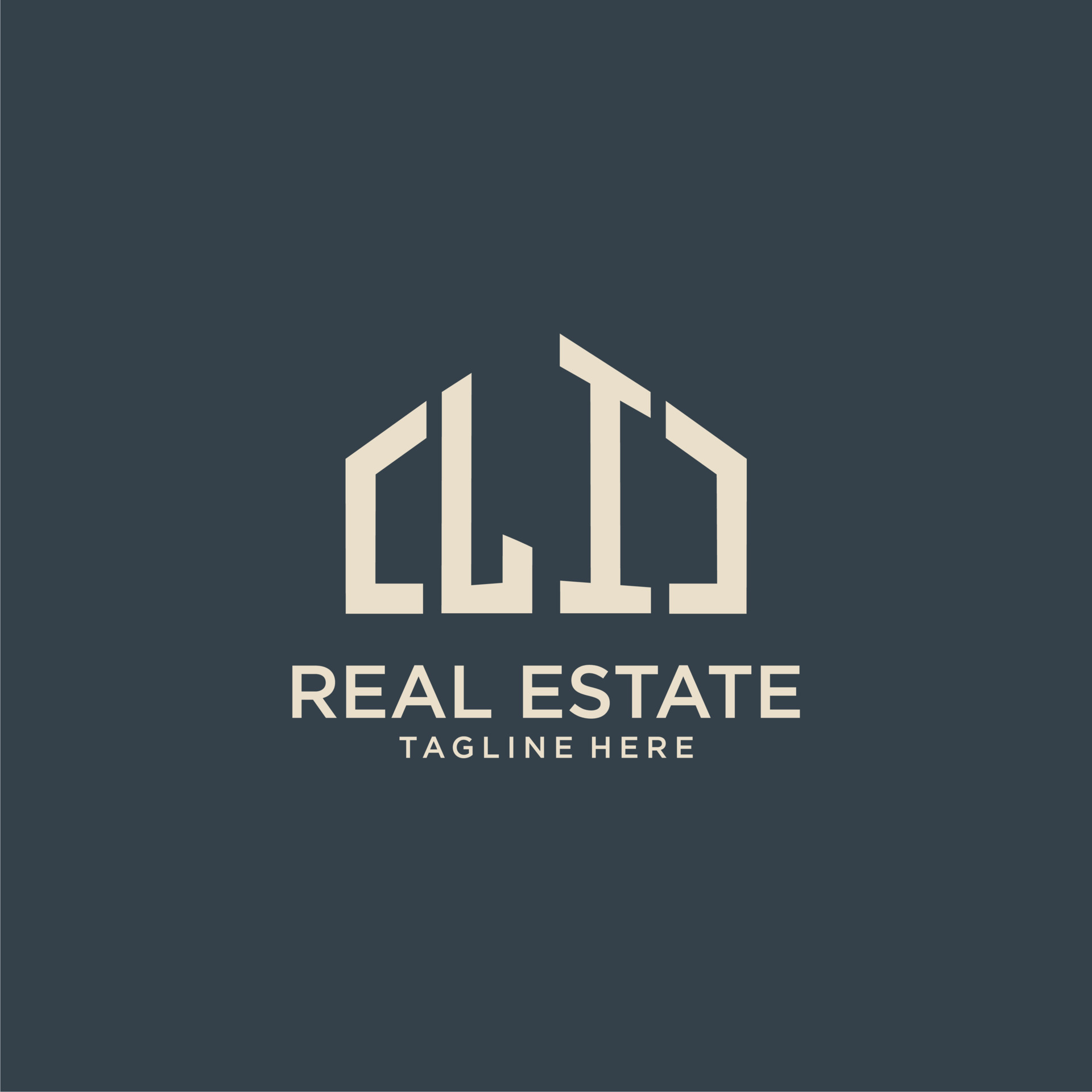 LI initial monogram logo for real estate design 23409694 Vector Art at ... LI initial monogram logo for real estate design 23409694 Vector Art at ...