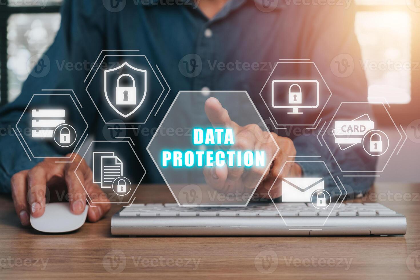 Data protection privacy concept, Businessman protecting data personal ... Data protection privacy concept, Businessman protecting data personal ...
