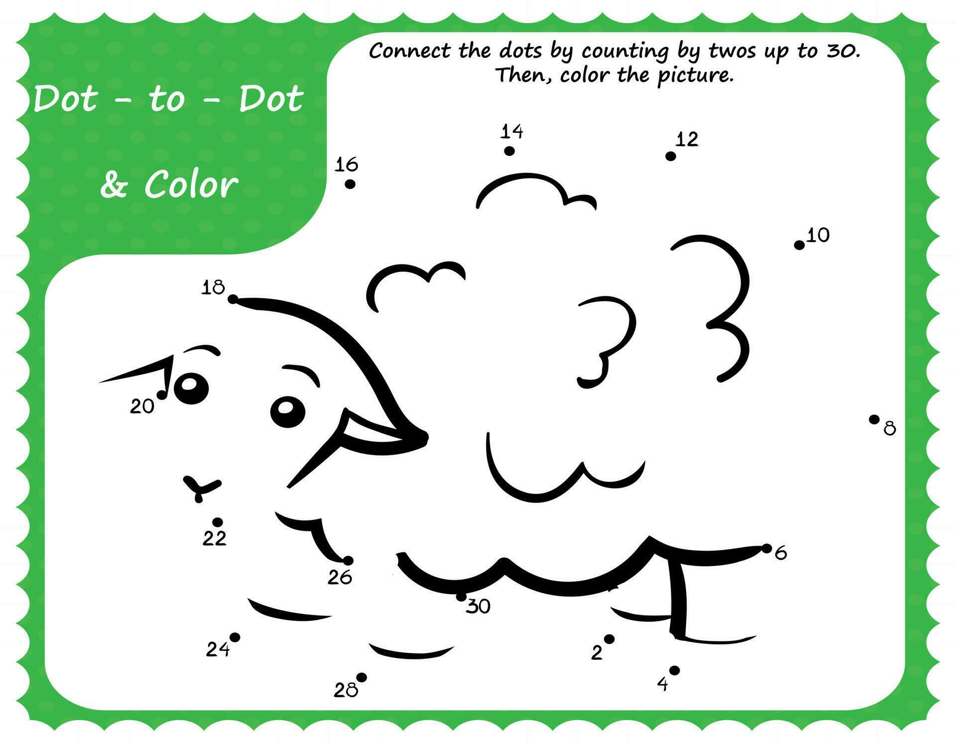Printable Logic Math Worksheet Challenge your child to count by twos ...