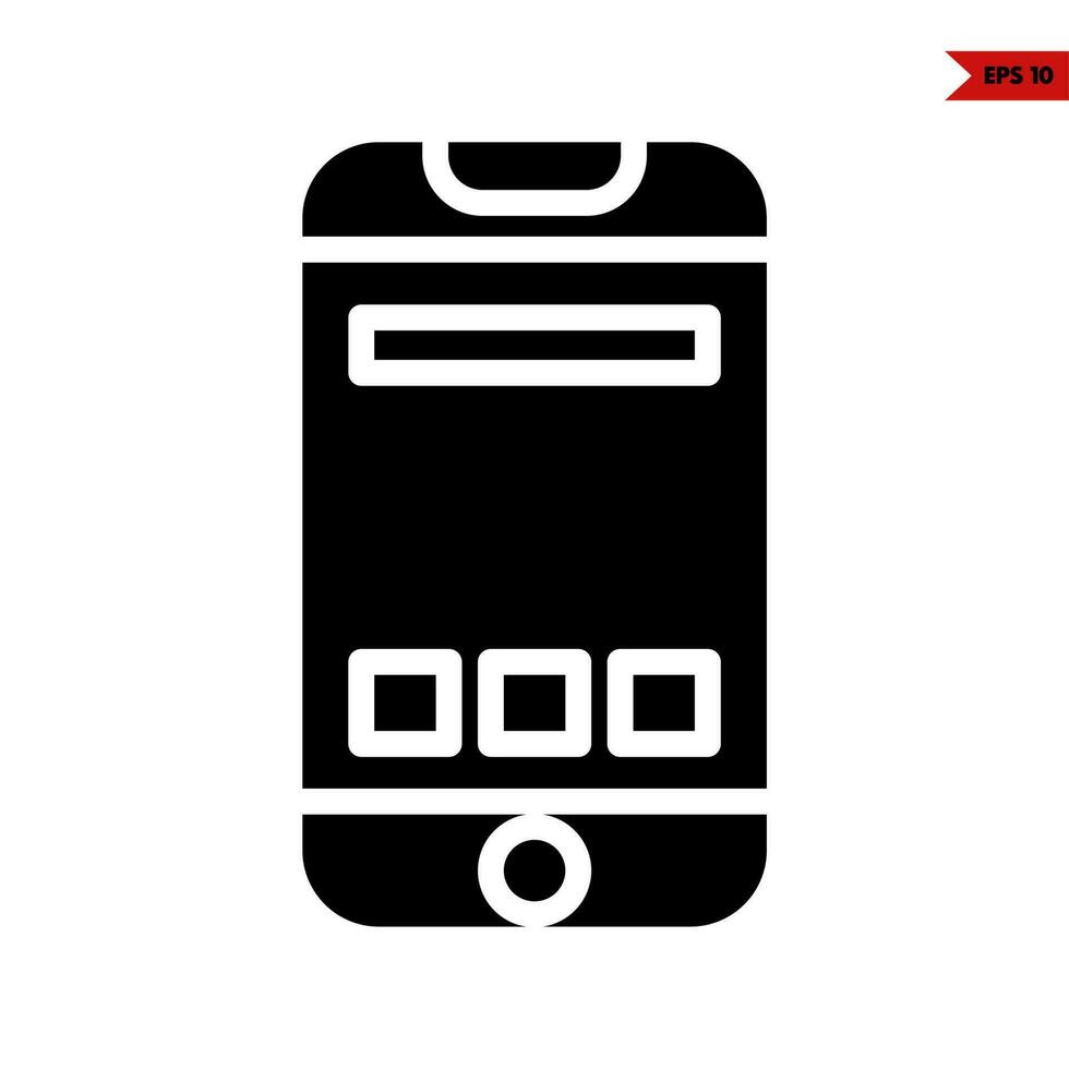 mobile phone glyph icon 23418980 Vector Art at Vecteezy mobile phone glyph icon 23418980 Vector Art at Vecteezy