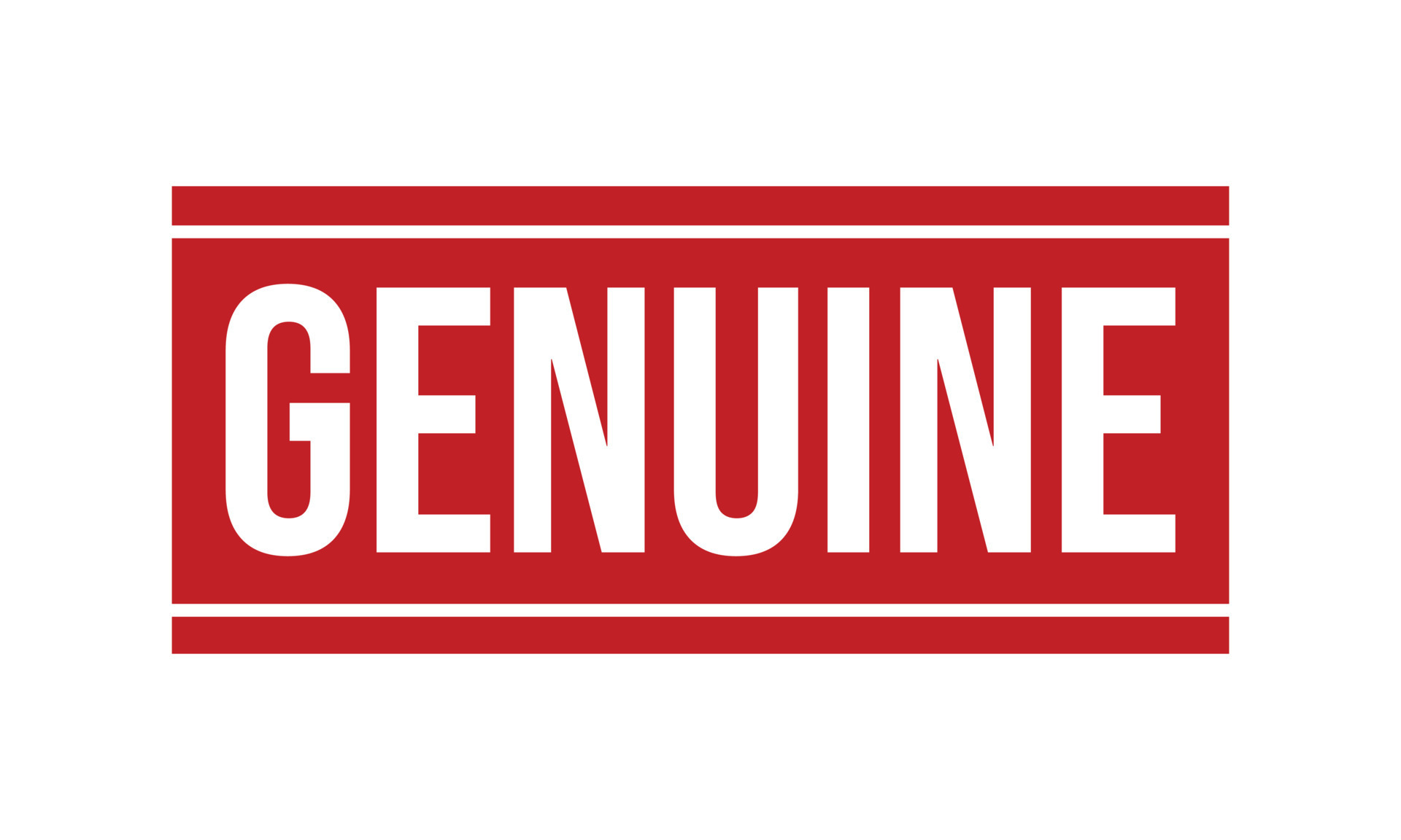 Genuine Rubber Stamp Seal Vector 23420881 Vector Art at Vecteezy