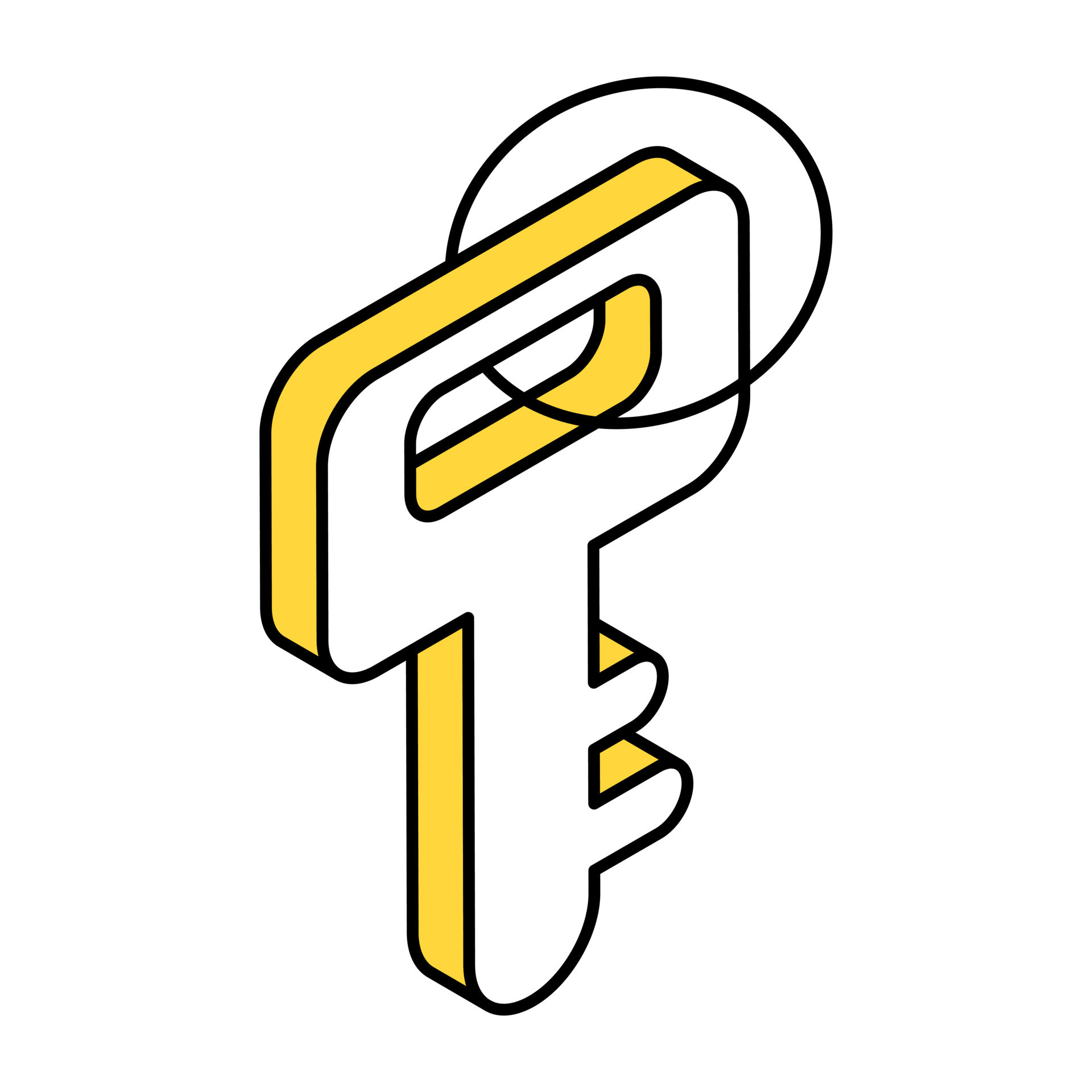 Flat Vector design of key 23421998 Vector Art at Vecteezy