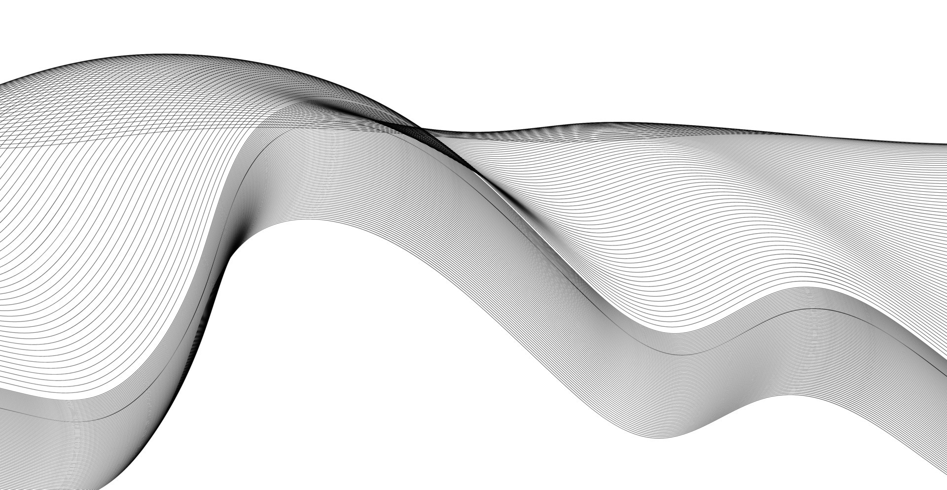 Abstract Wavy Background Thin Line Wavy Abstract Vector Background Curve Wave Seamless Pattern