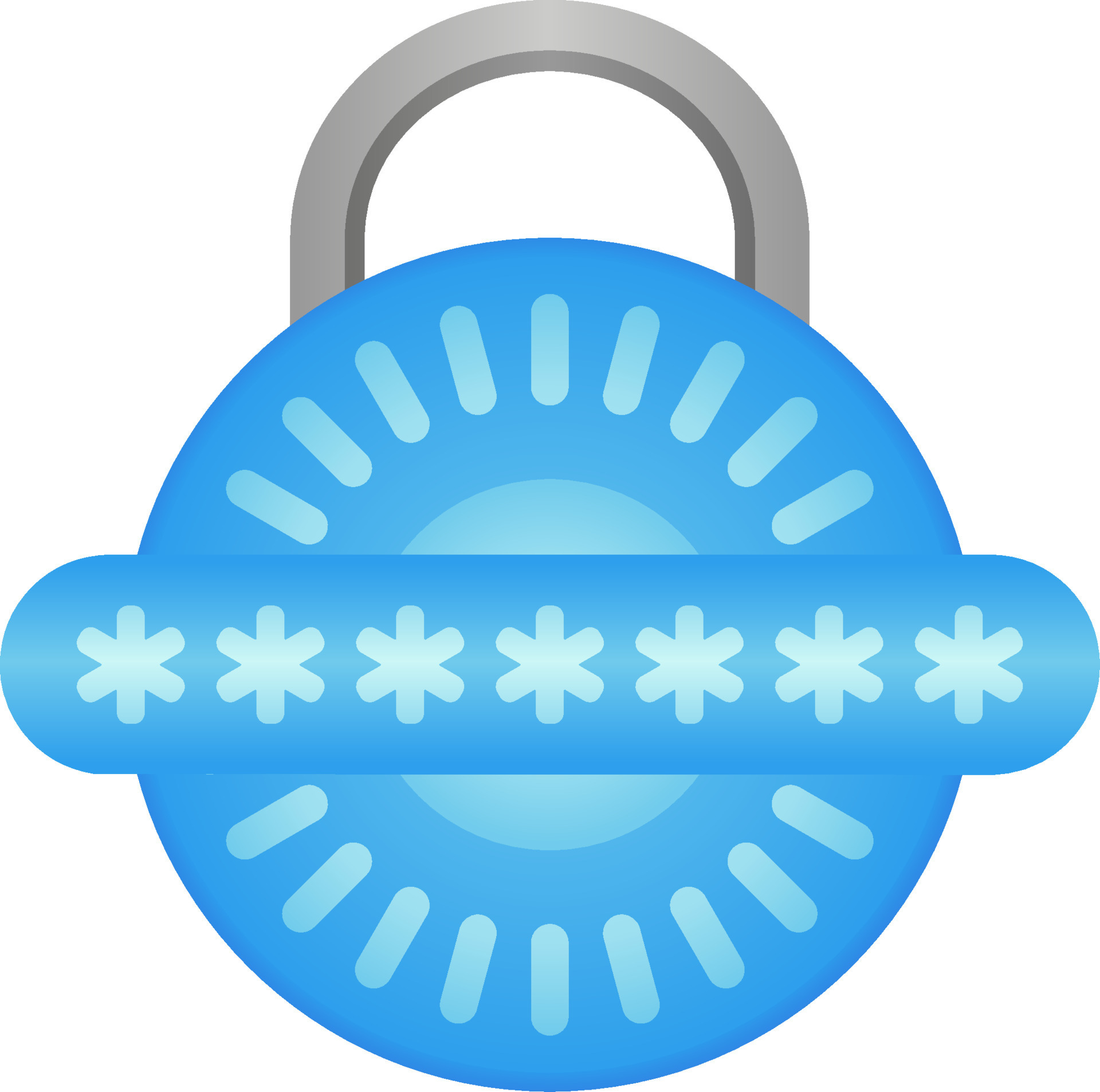 Password Vector Illustration Padlock Password System For Design About