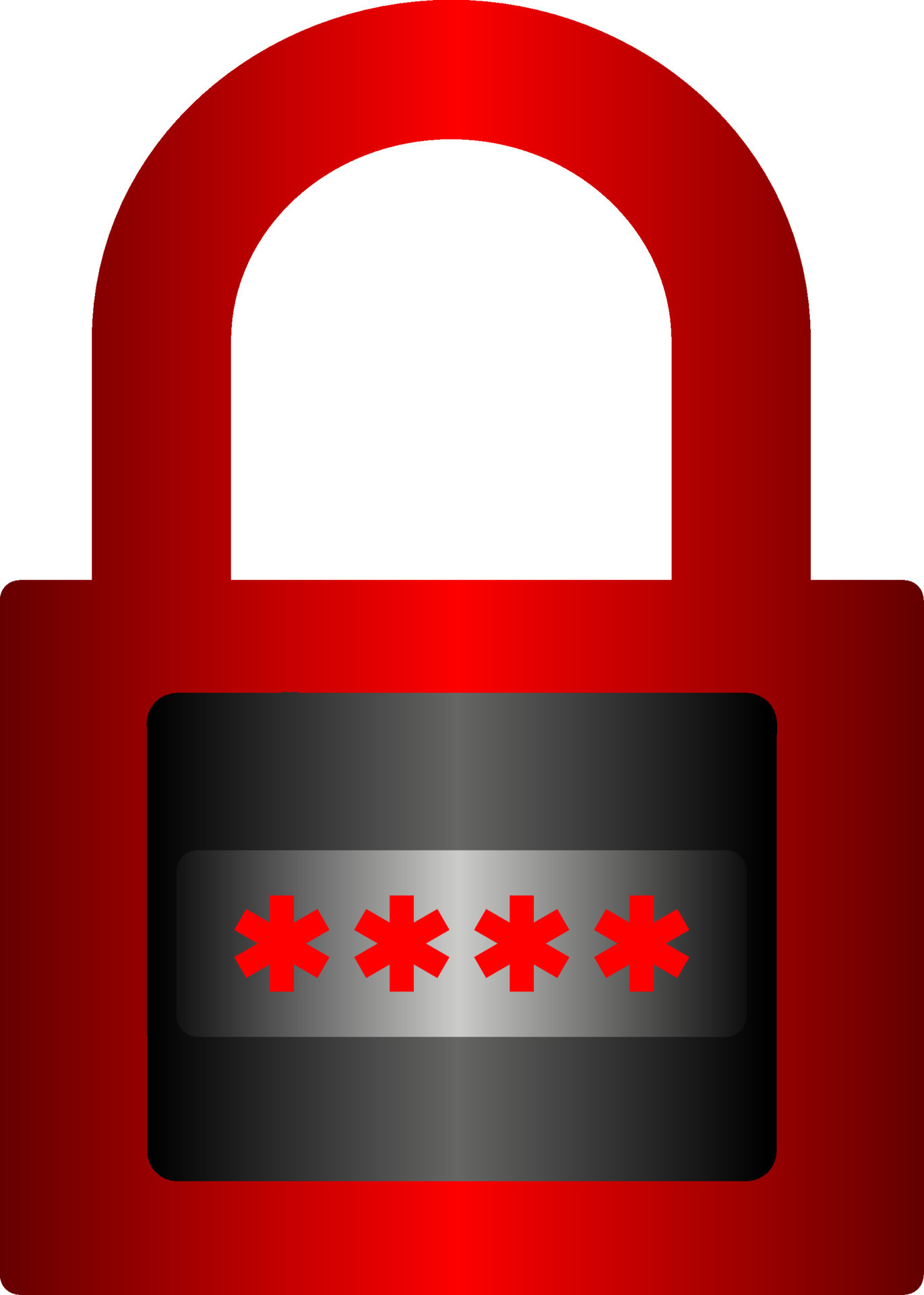 Password Vector Illustration Padlock Password System For Design About Cyber Security Computer