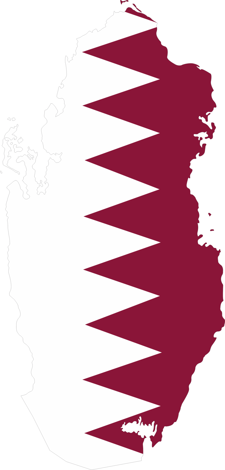 Qatar flag pin map location 23427109 PNG Qatar flag pin map location 23427109 PNG