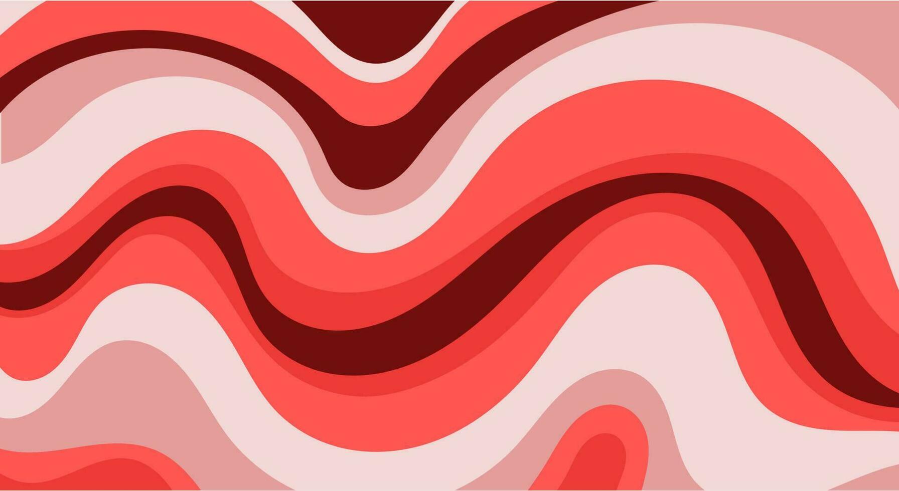 Abstract soft red wavy pattern background texture in trendy color vector illustration 23428953 ...