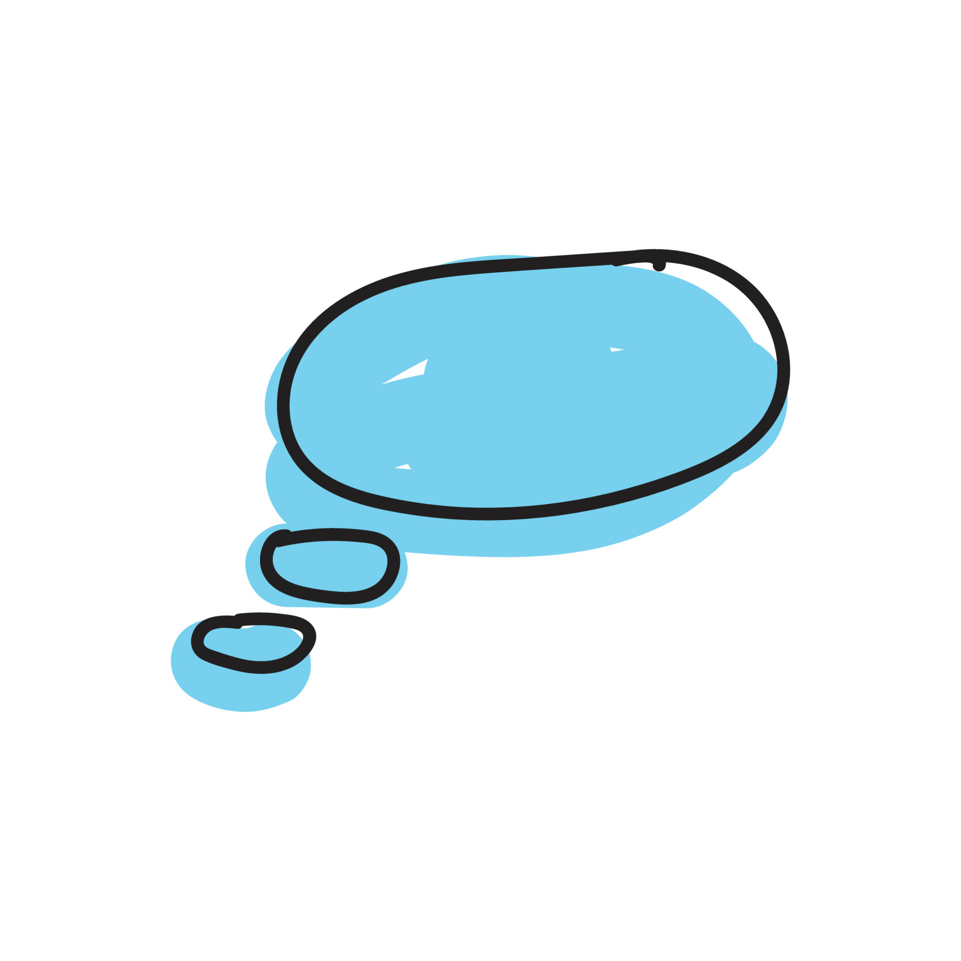 speech bubble and message simple icon 23430035 Vector Art at Vecteezy