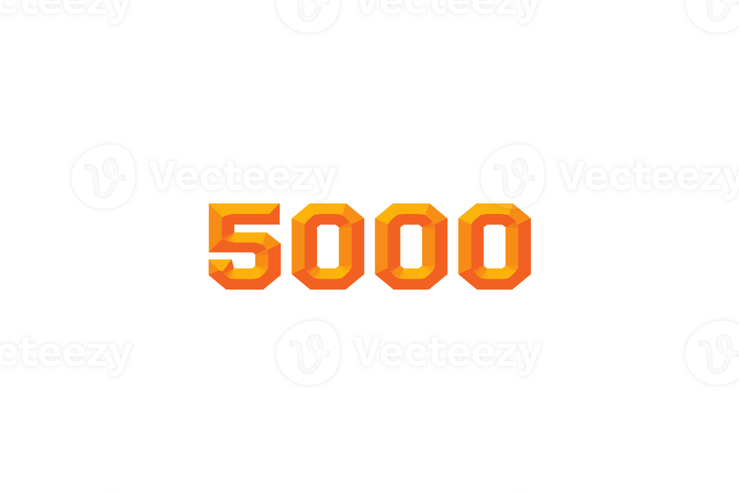 5000 subscribers celebration greeting Number with embossed design ... 5000 subscribers celebration greeting Number with embossed design ...