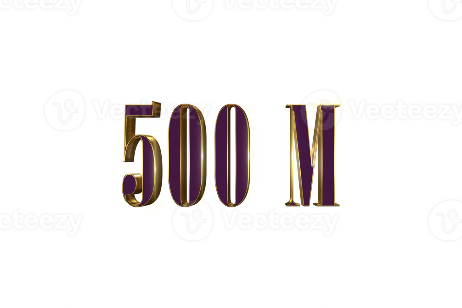 500 Million Subscribers Celebration Greeting Number With Luxury Design 500-million-subscribers-celebration-greeting-number-with-luxury-design