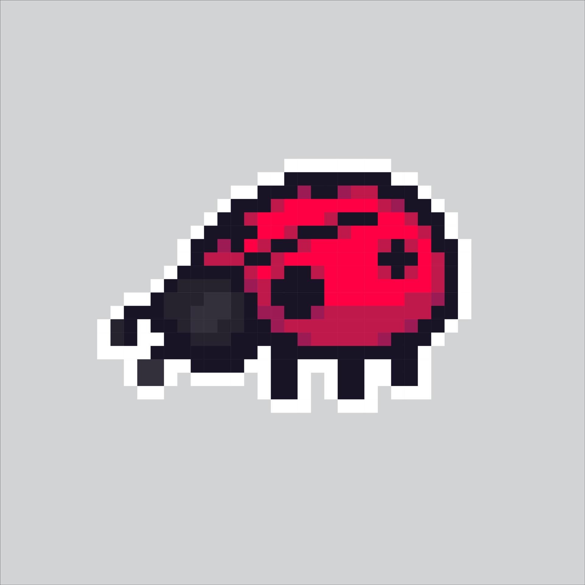 pixel art lady bug. Cute Lady Bug for university and school pixelated design for logo, web ...