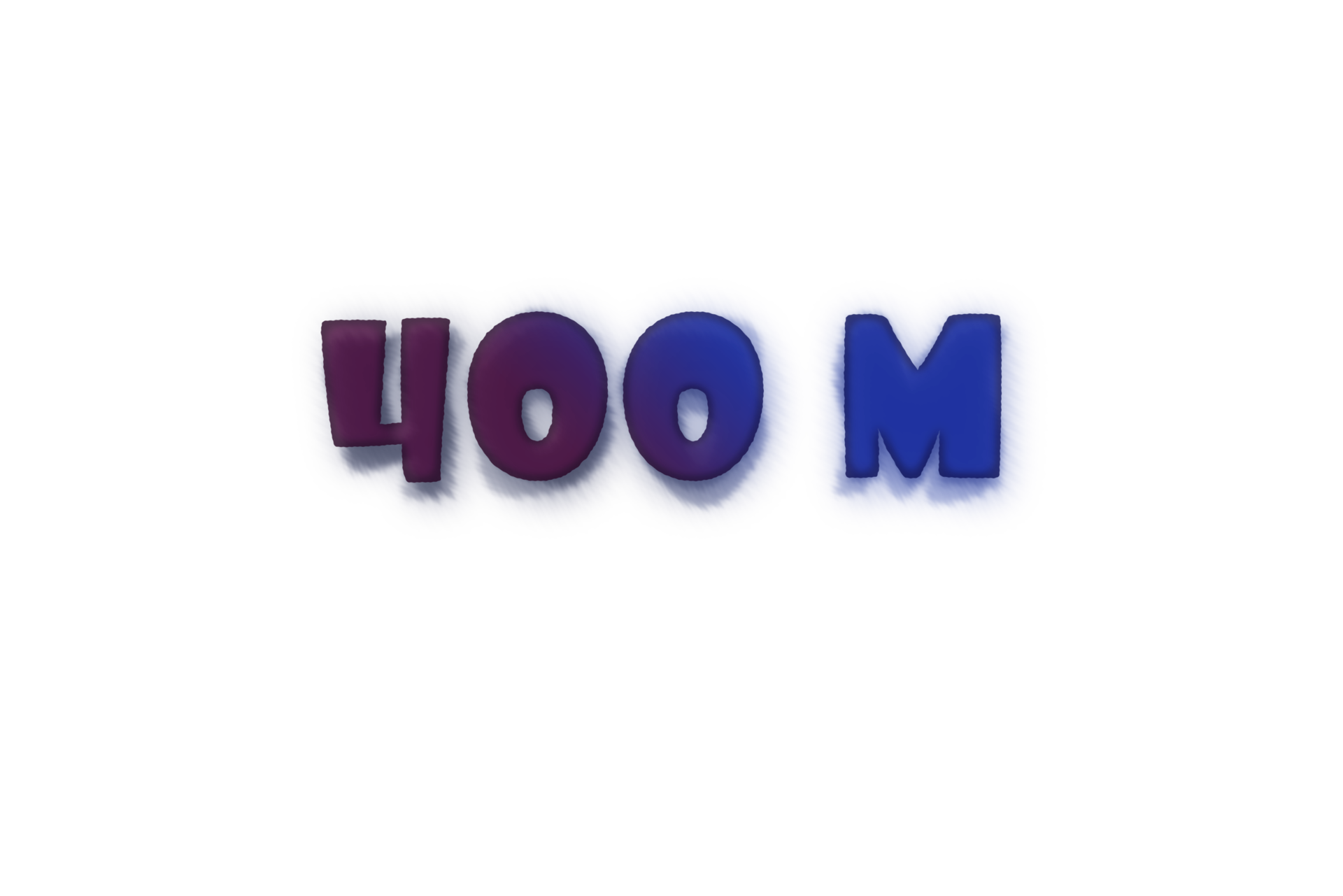 400 Million Subscribers Celebration Greeting Number With Ink Design 400 Million Subscribers Celebration Greeting Number With Ink Design