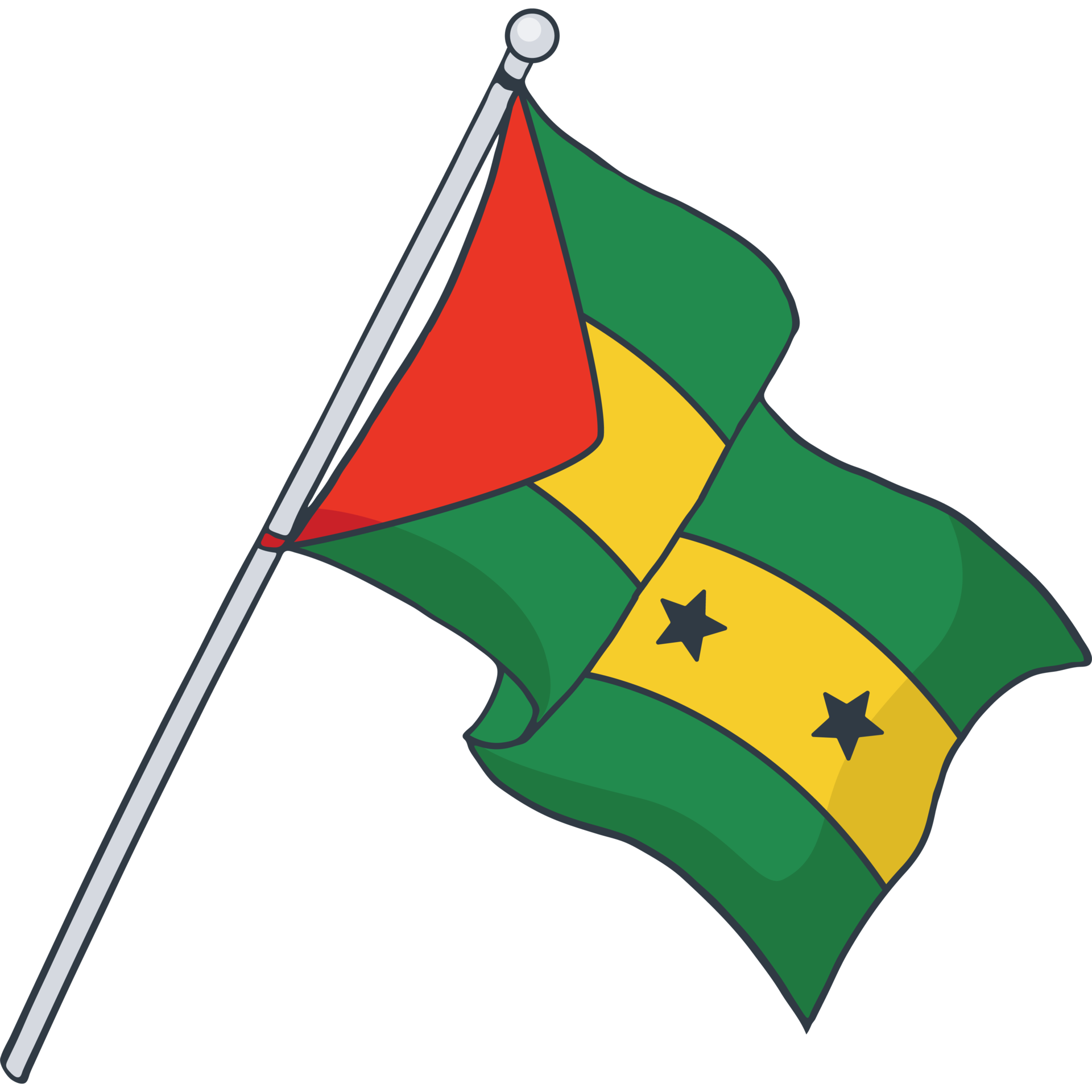 Flag Of Sao Tome And Principe 23435126 Png