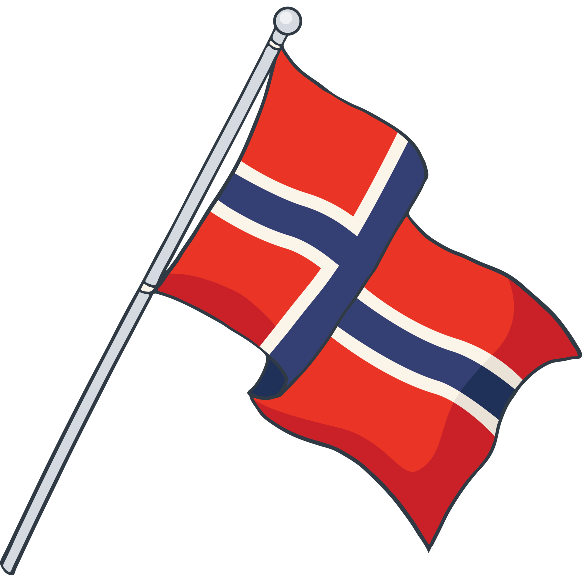Flag Of Norway 23435192 Png