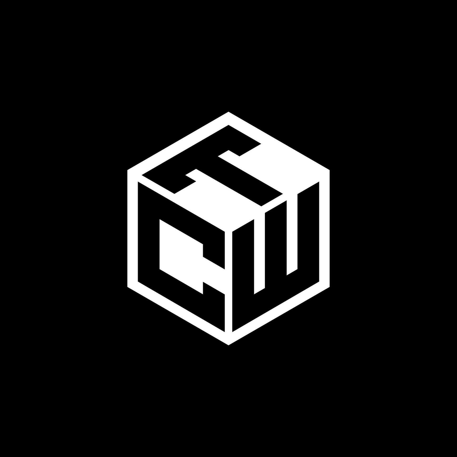 Cwt Letter Logo Design In Illustration Vector Logo Calligraphy Designs For Logo Poster