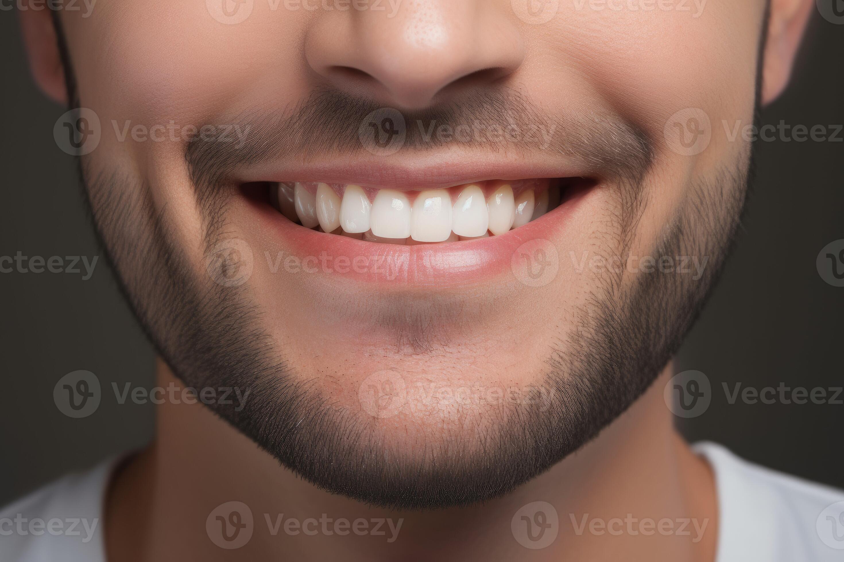 Man beautiful smile. Generate Ai 23440592 Stock Photo at Vecteezy