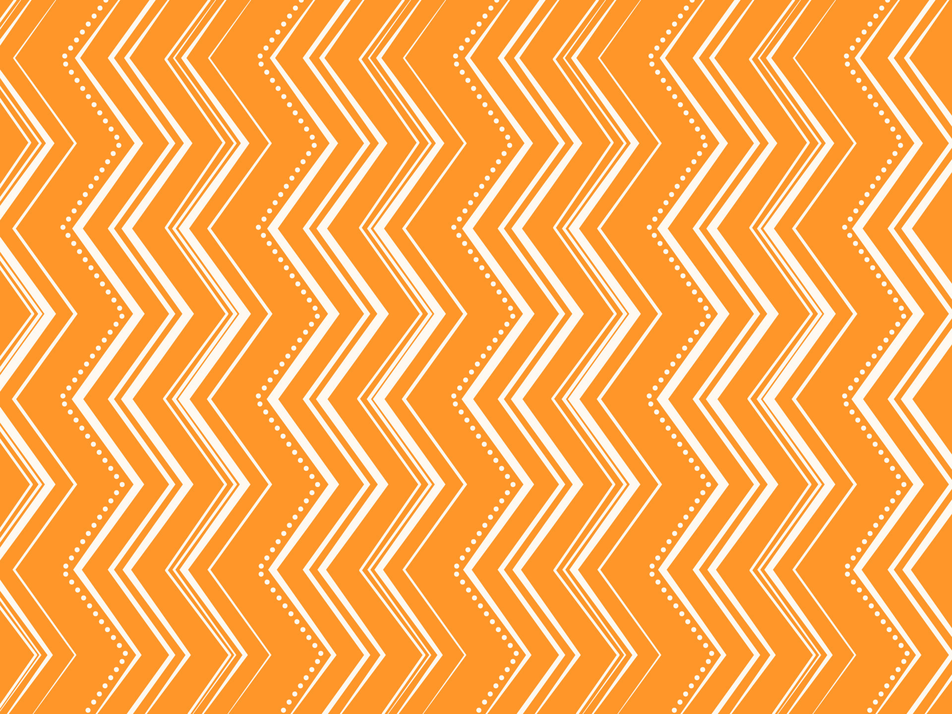 Abstract Zig Zag Lines Pattern Background In Orange And White Color