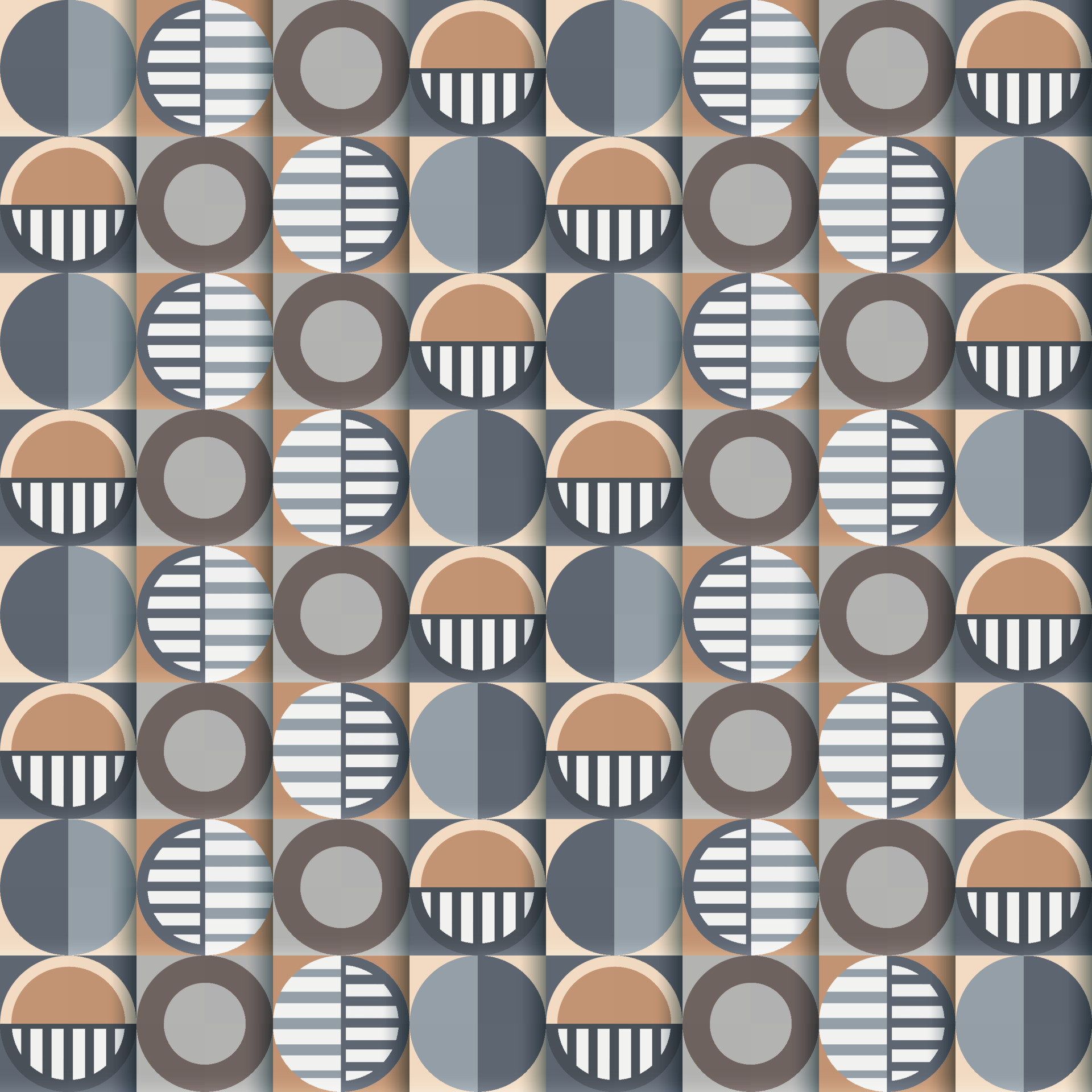 Colorful Abstract Geometric Seamless Pattern Background. 23442966 ...