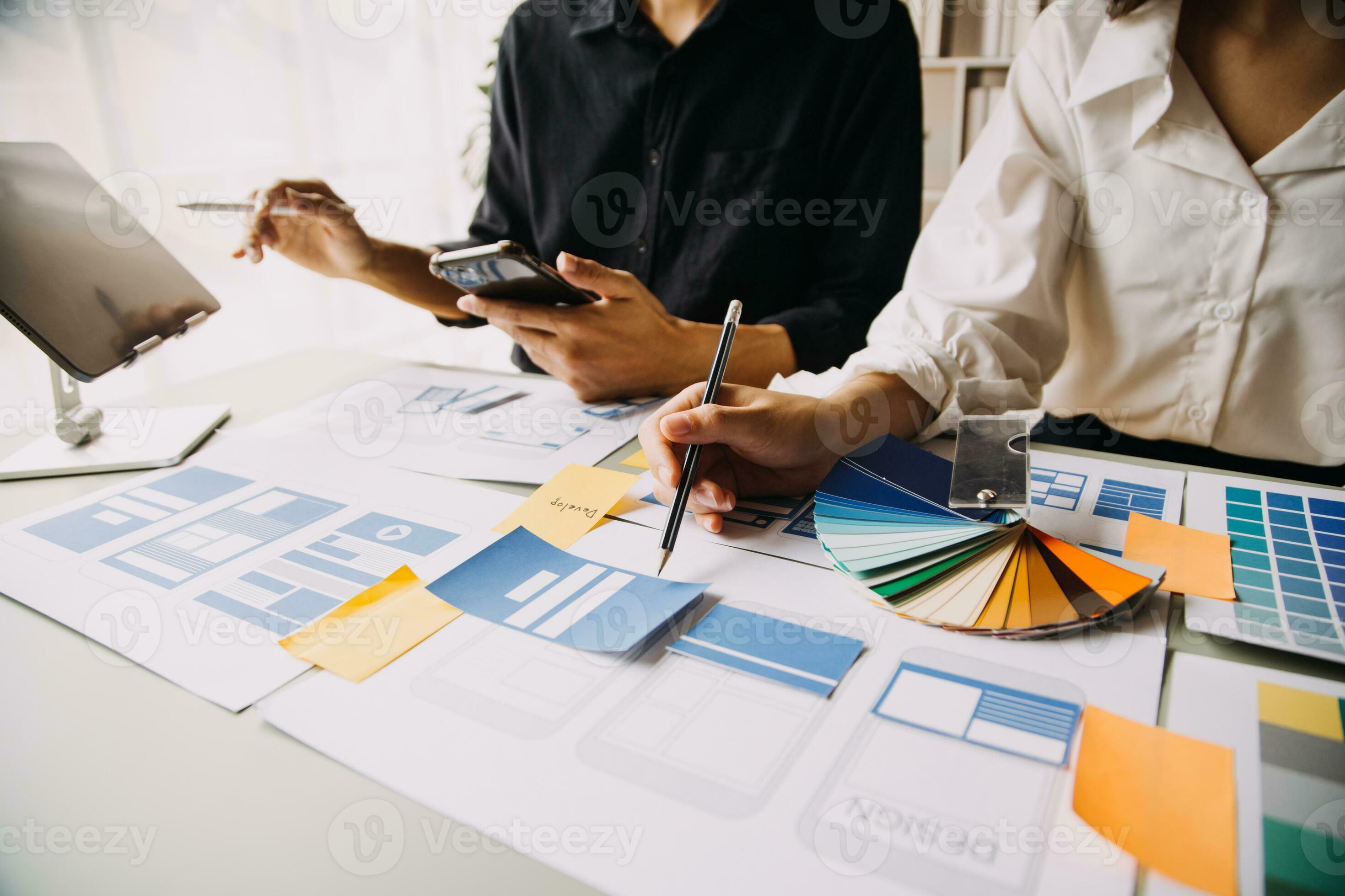 UX UI and Programming development technology. 23445221 Stock Photo at ...