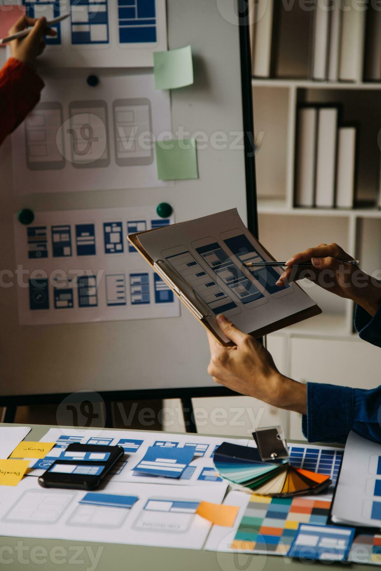 UX UI and Programming development technology. 23445663 Stock Photo at ...