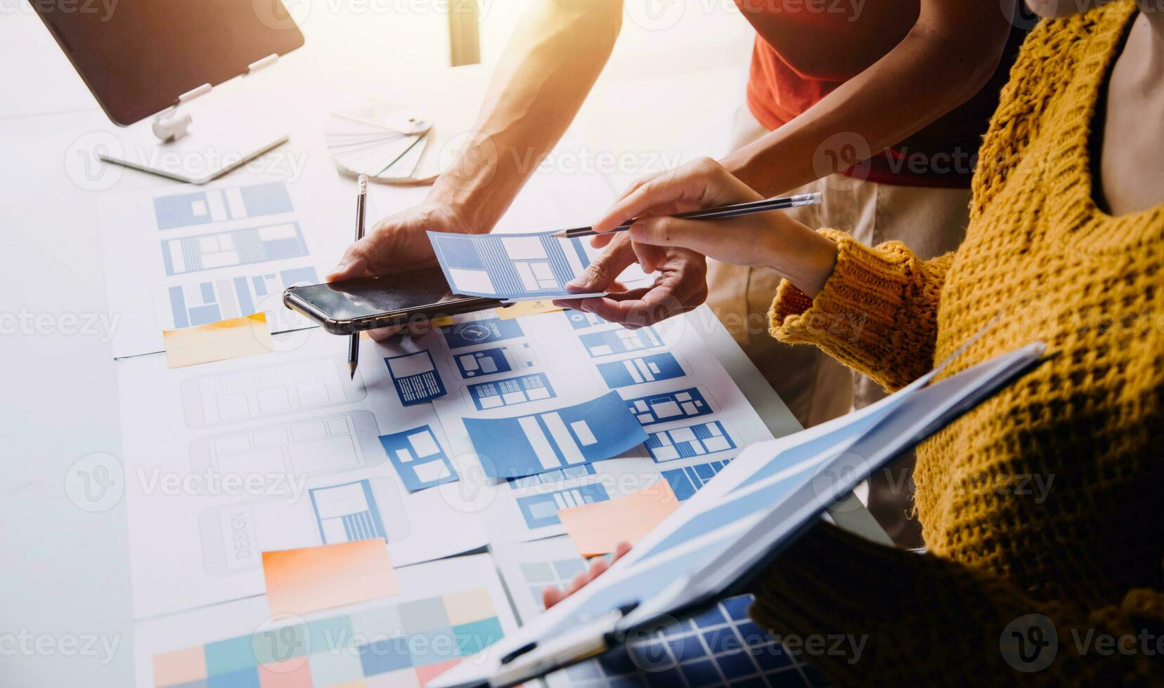 UX UI and Programming development technology. 23447164 Stock Photo at ...