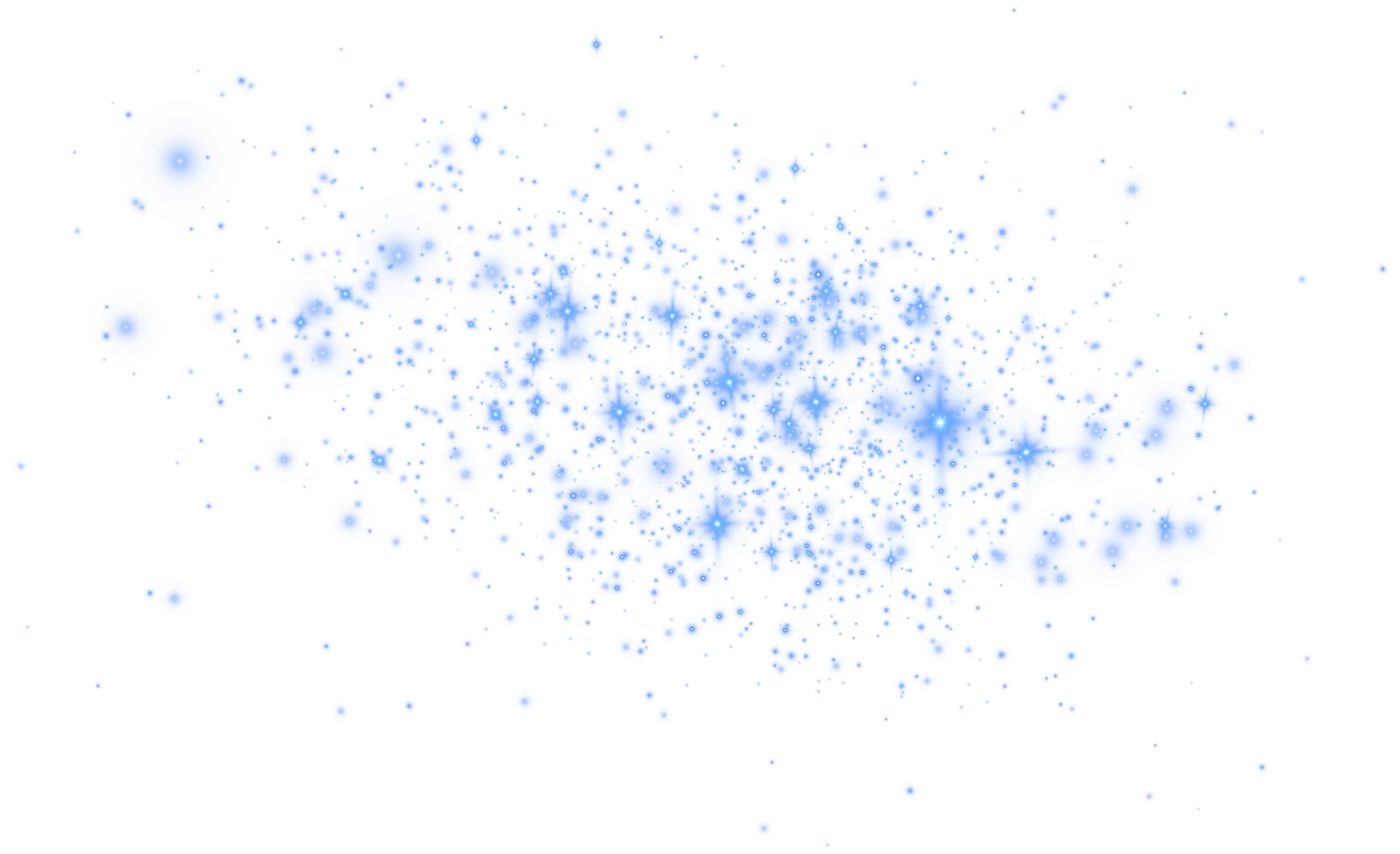 Free Blue glitter wave abstract illustration. Blue star dust trail sparkling particles isolated ...