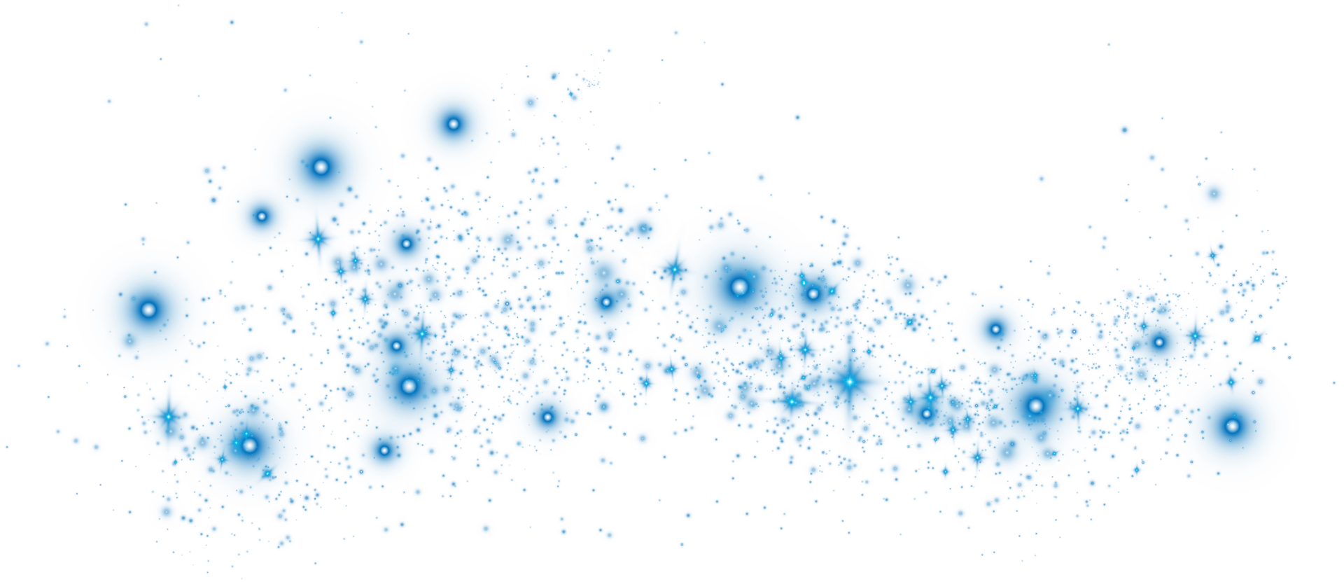 Blue Particles Png