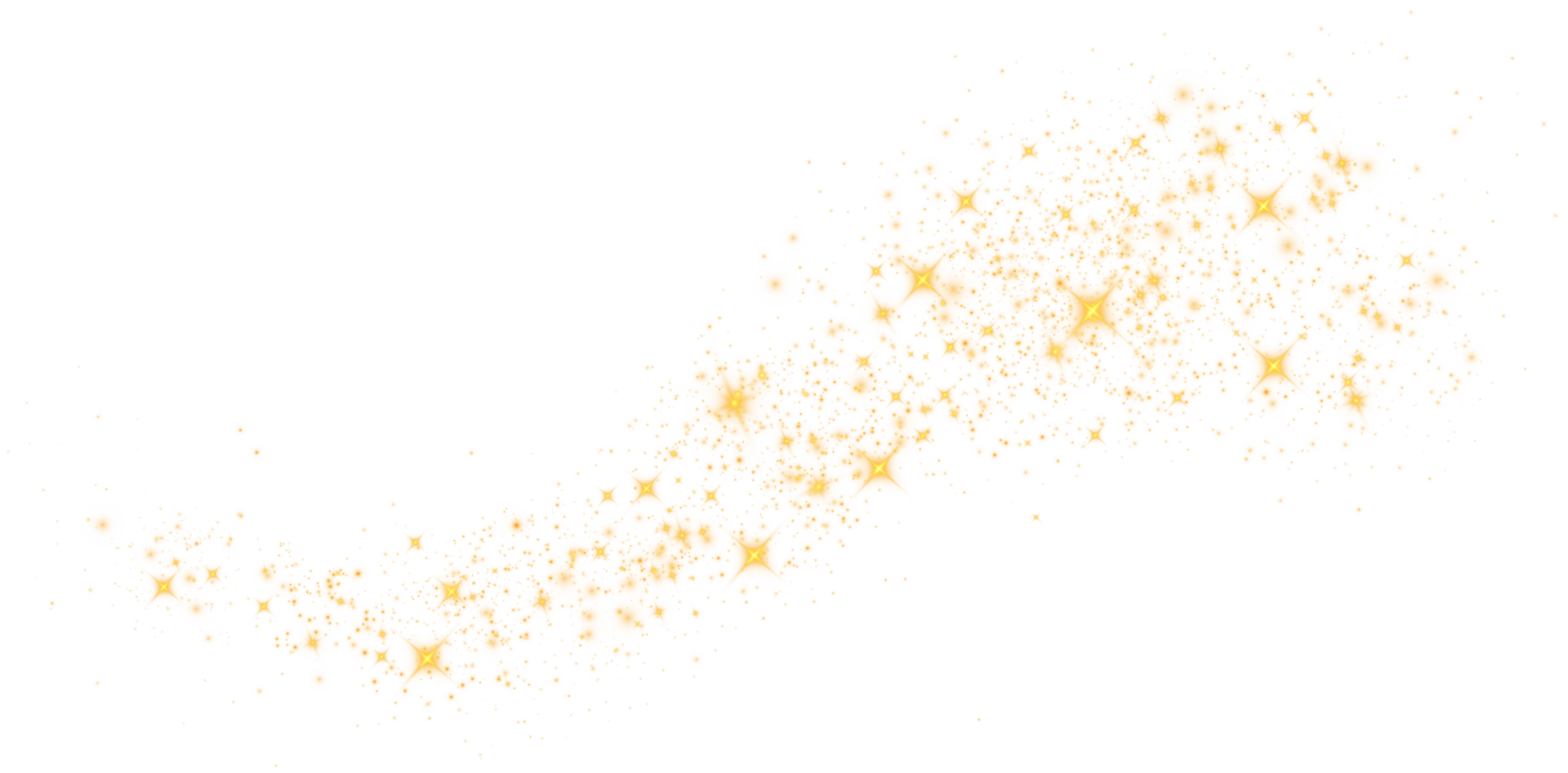 Free Golden glitter wave abstract illustration. Golden star dust trail sparkling particles ...