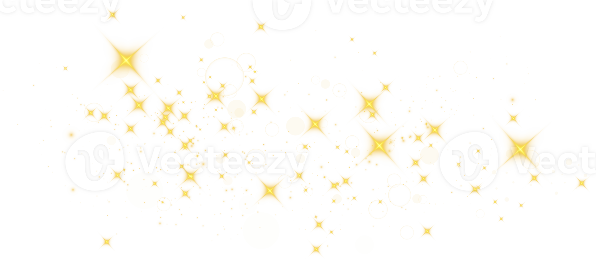 Golden glitter wave abstract illustration. Golden star dust trail sparkling particles isolated ...