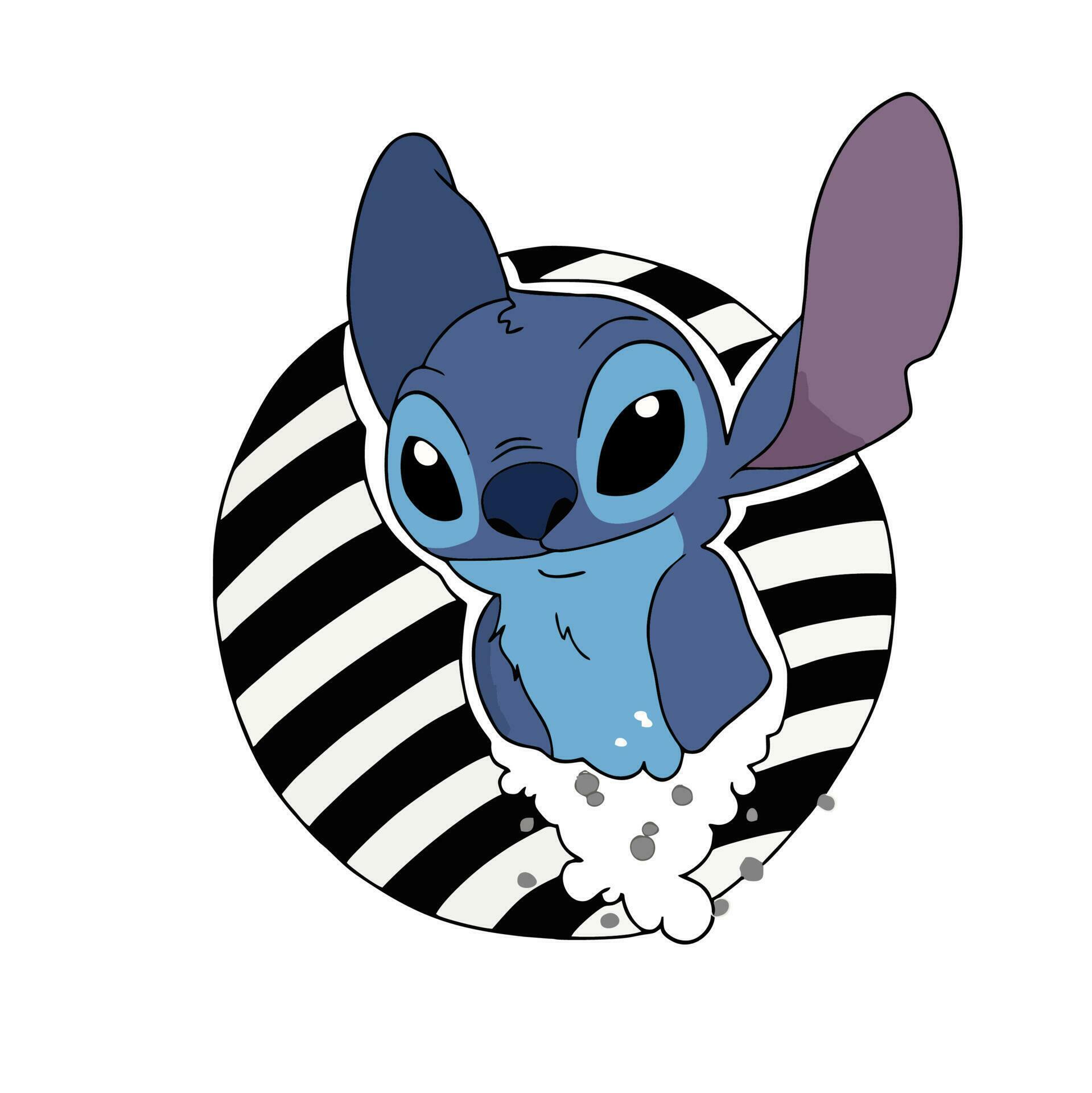Lilo And Stitch Cartoon Poses Vector Editorial 23450411 Vector Art At Vecteezy