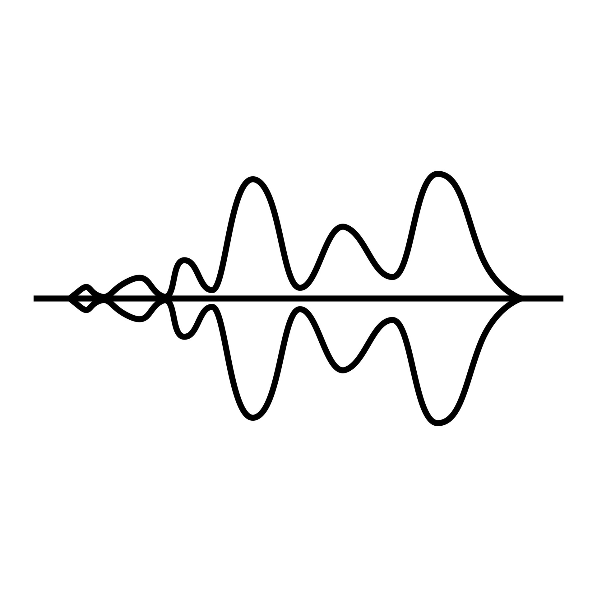 Radio Wave Vector Icon Monochrome Simple Sound Wave Illustration Sign Signal Symbol Or Logo