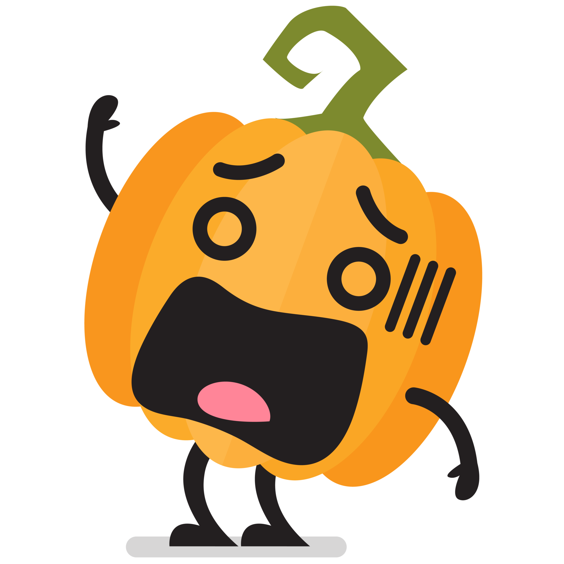 Halloween pumpkin emoji 23454862 PNG