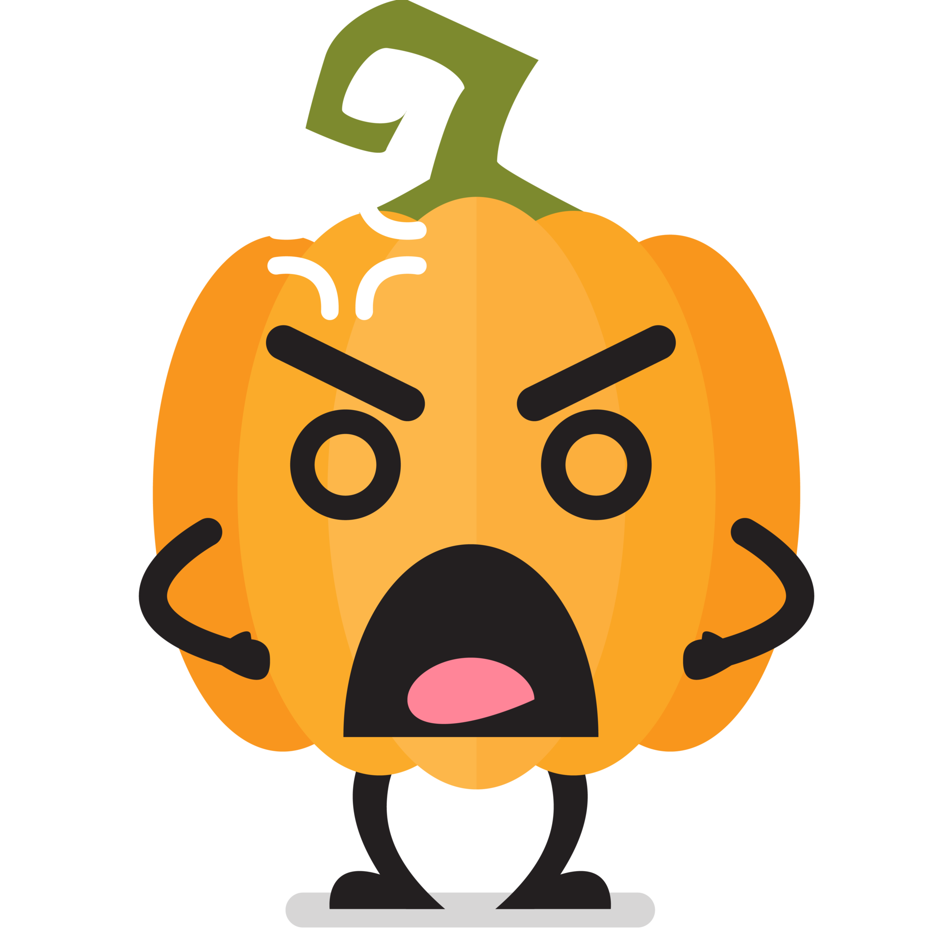 Halloween pumpkin emoji 23454863 PNG