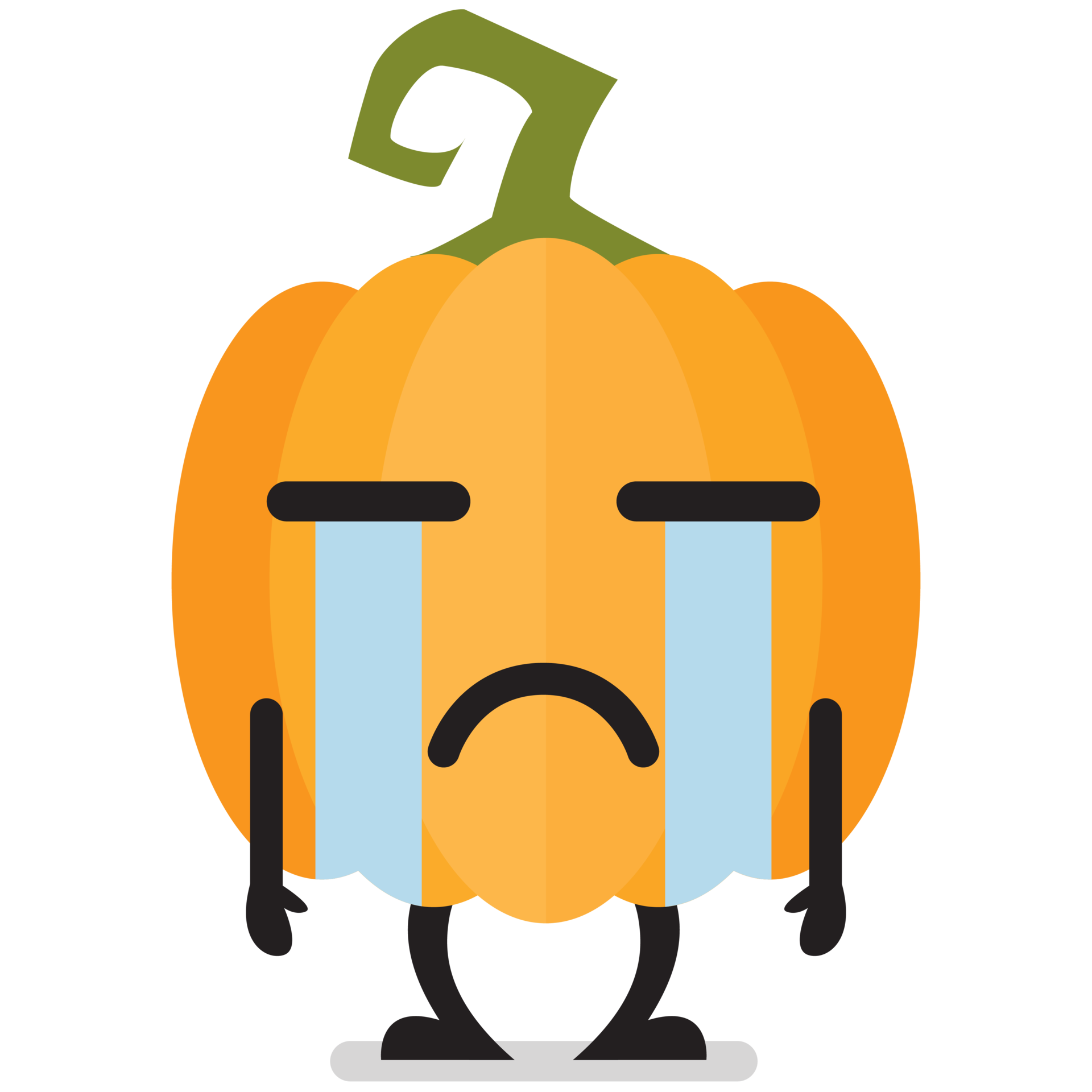 Halloween pumpkin emoji 23454877 PNG