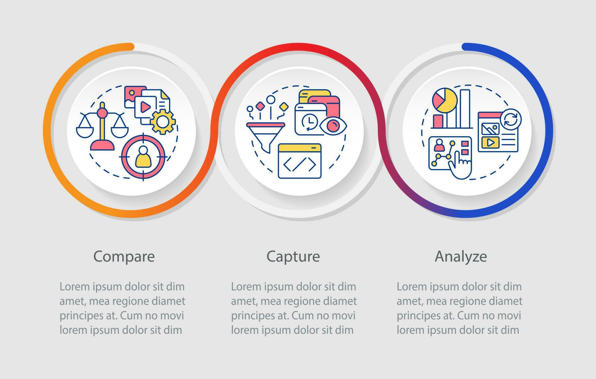 Personalized Marketing Analytic Loop Infographic Template Engagement Strategy Data