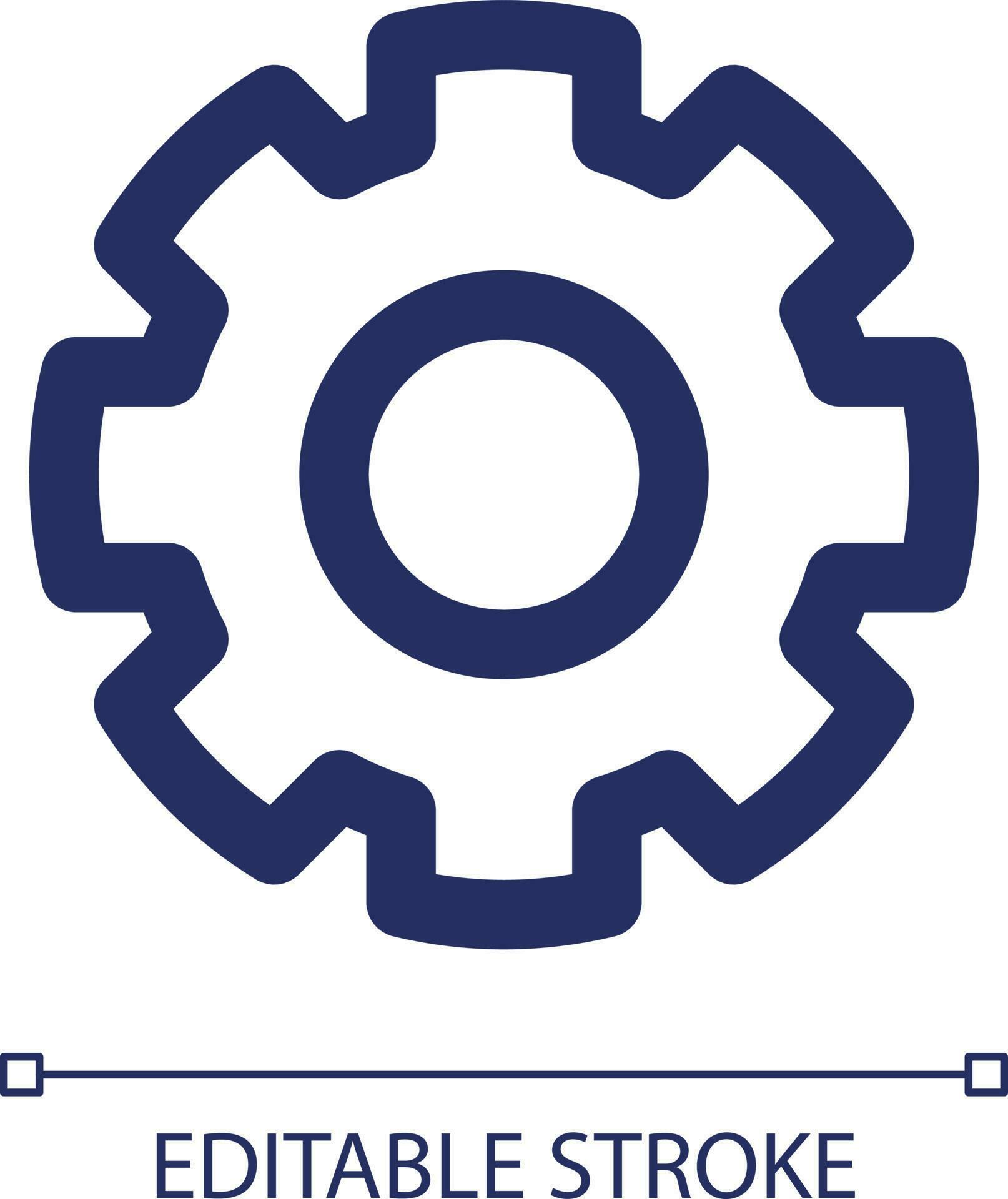 Settings and personalization linear ui icon. Personal adjustment and setup. GUI, UX design ...