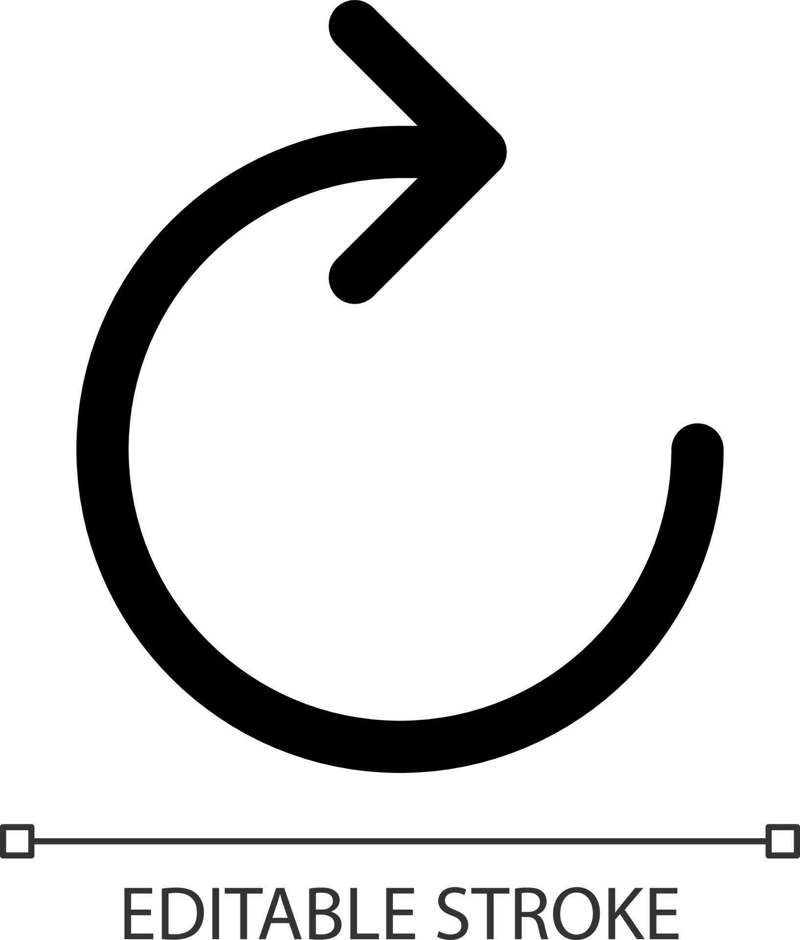 Fast backwards white linear ui icon. Multimedia player. Play at high speed. GUI, UX design ...