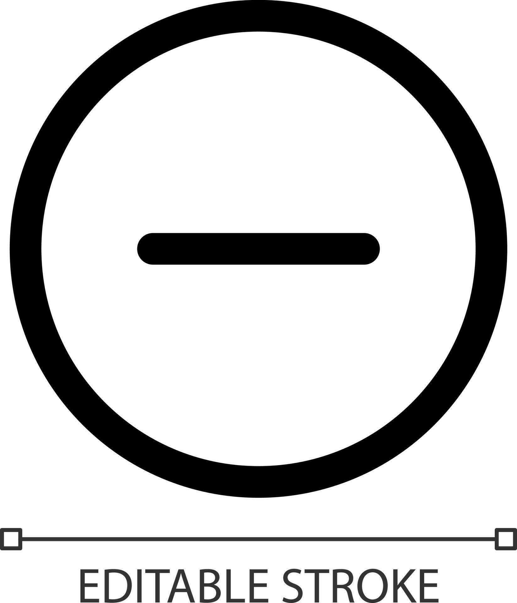 Low volume white linear ui icon. Media player control. Remove from playlist. GUI, UX design ...