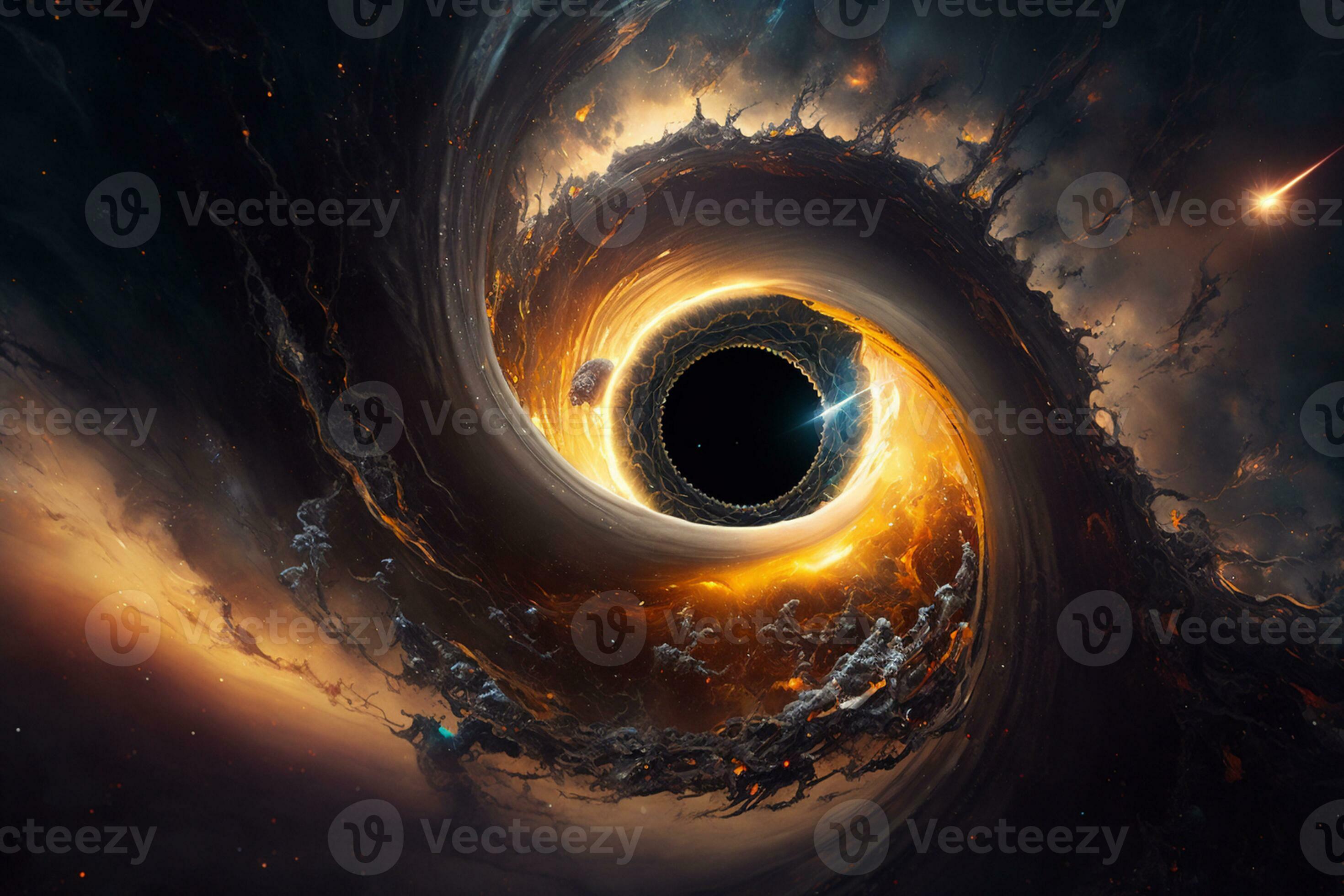 Singularity Black Hole Wallpaper