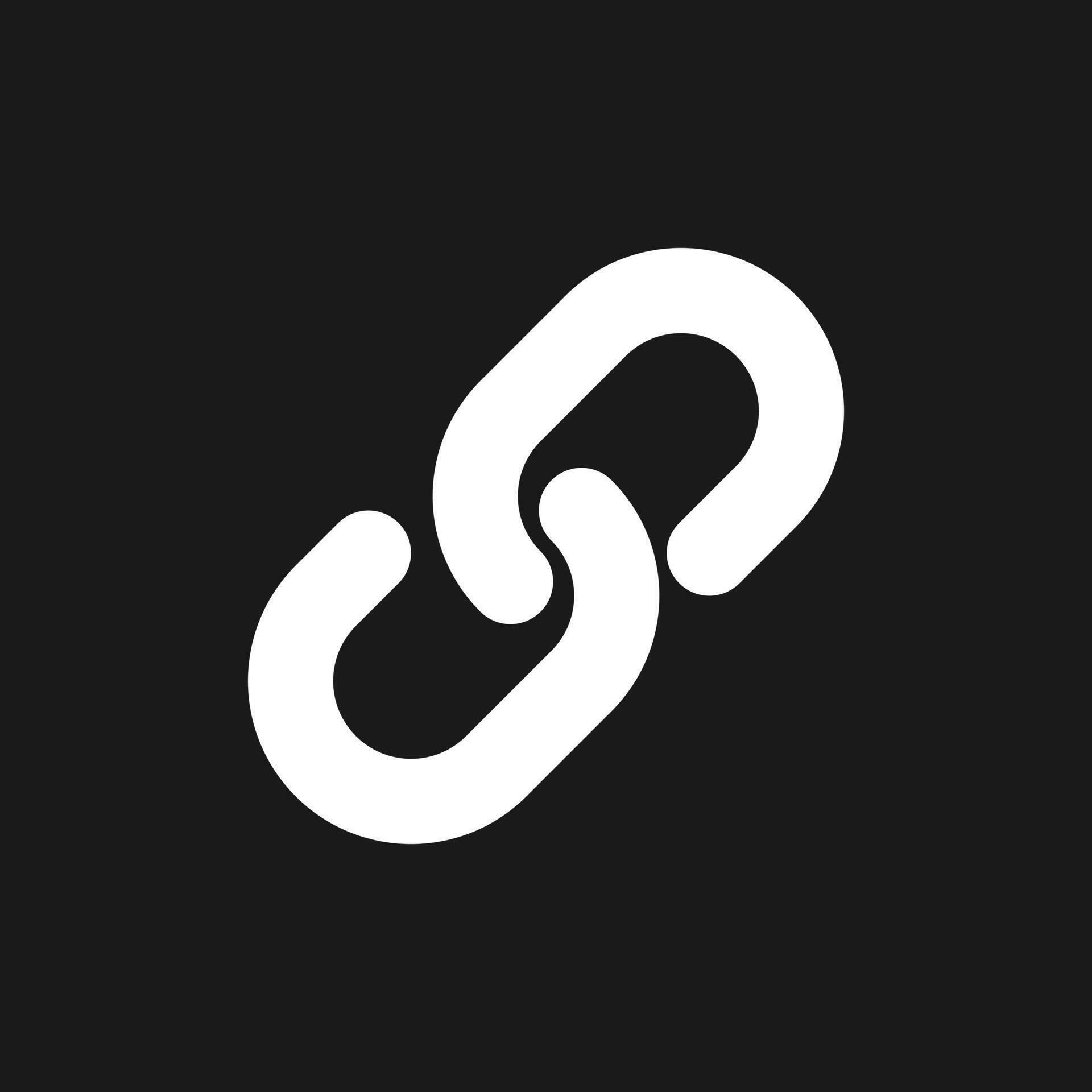 Resources and links dark mode glyph ui icon. Sharing on social media. User interface design ...