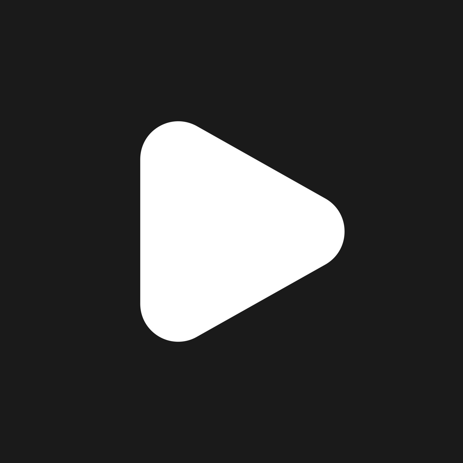 Play Button Dark Mode Glyph Ui Icon Music Player Playing File Playback User Interface Design