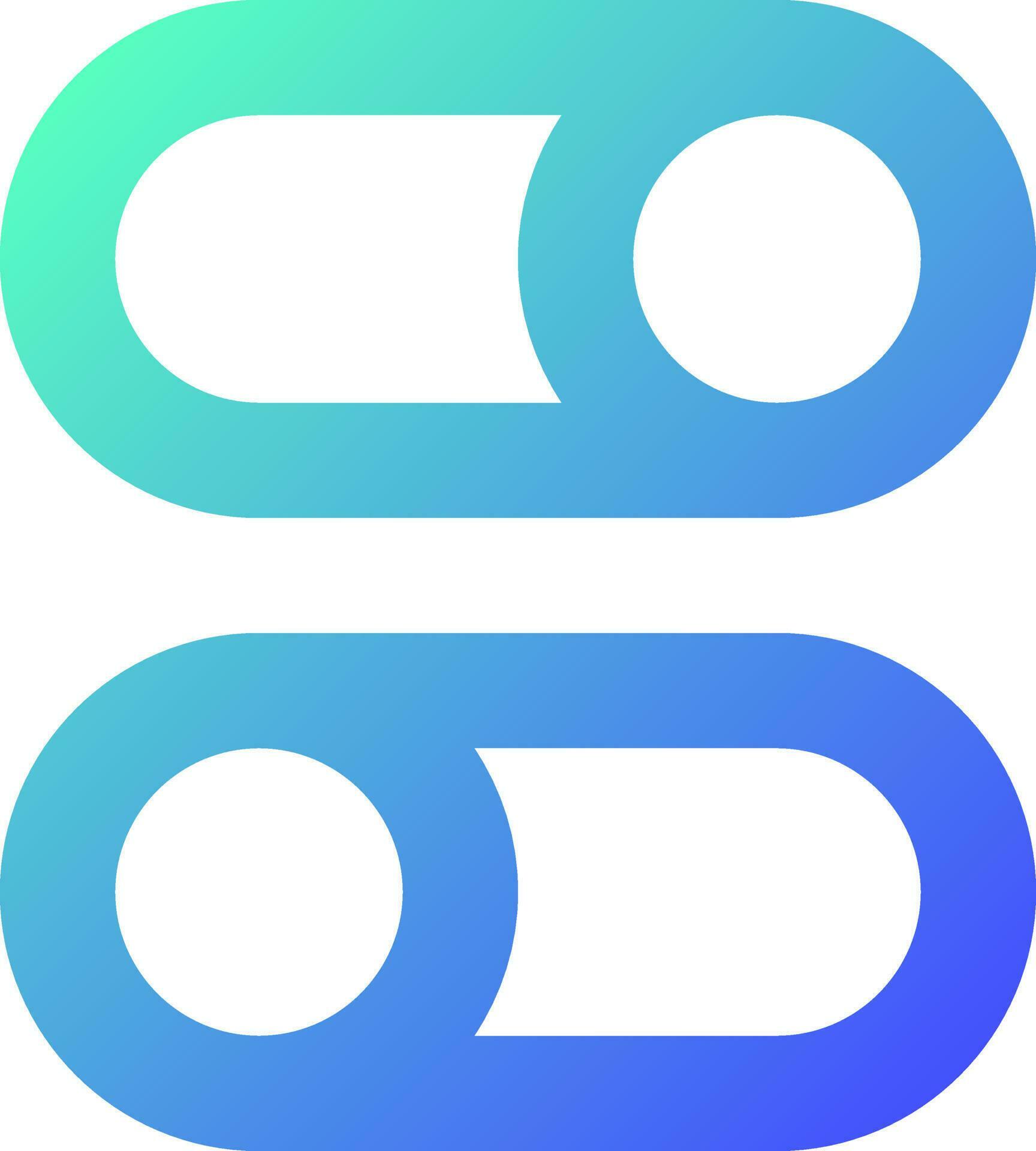 Switch on and off buttons pixel perfect gradient linear ui icon. Changing settings. Shifting ...