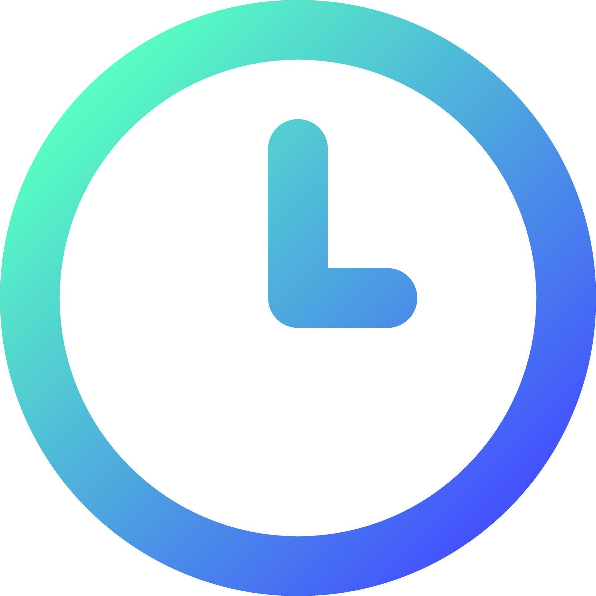 Clock Pixel Perfect Gradient Linear Ui Icon Set Alarm Tracking Time Snooze Feature Daily