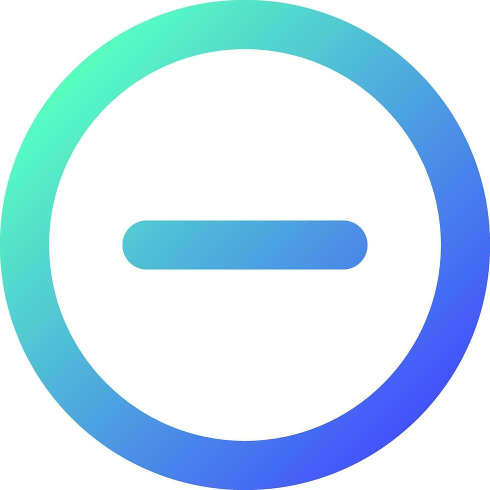 Remove Button Pixel Perfect Gradient Linear Ui Icon Decrease Volume
