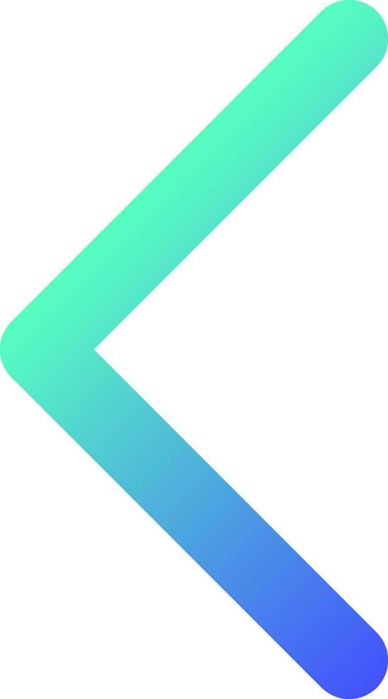 Left Arrow Pixel Perfect Gradient Linear Ui Icon Navigation Direction