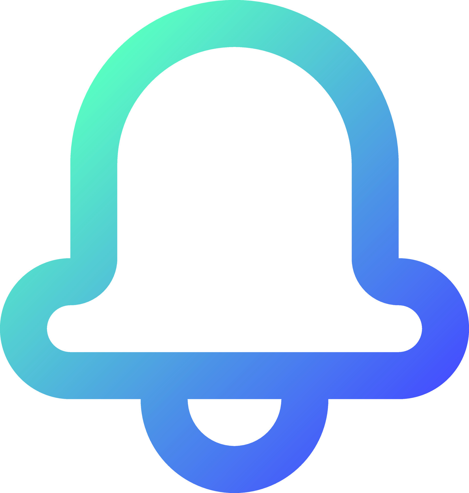 Notifications Pixel Perfect Gradient Linear Ui Icon Adjusting Ringer
