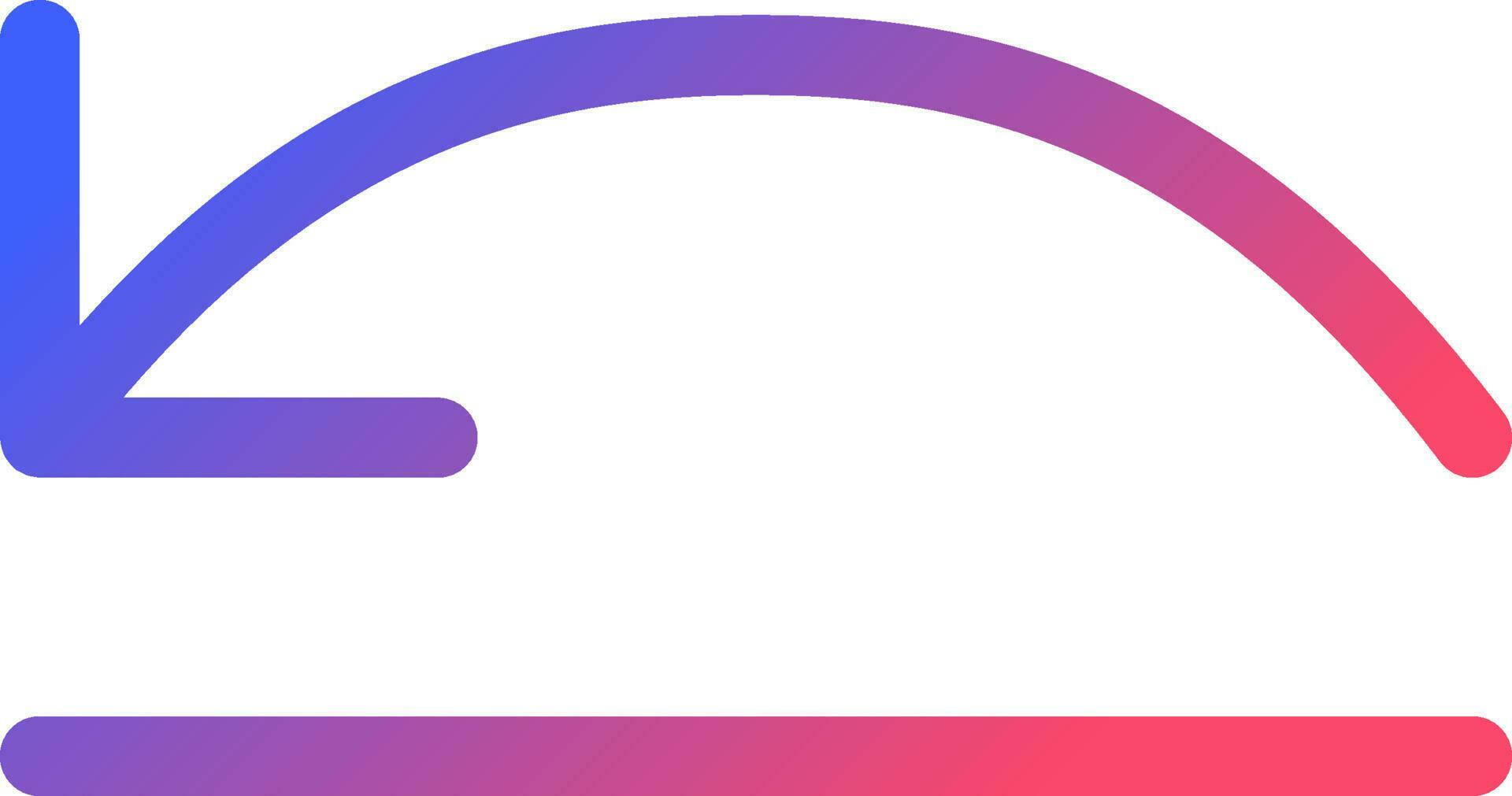 Move Backward Pixel Perfect Gradient Linear Ui Icon Video Editor Program Move To Previous Step